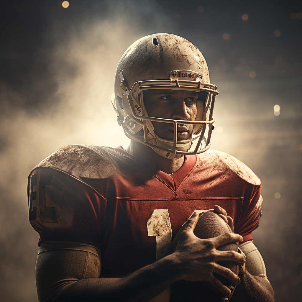 Intense Gridiron Warrior #14 Photo on Lummi