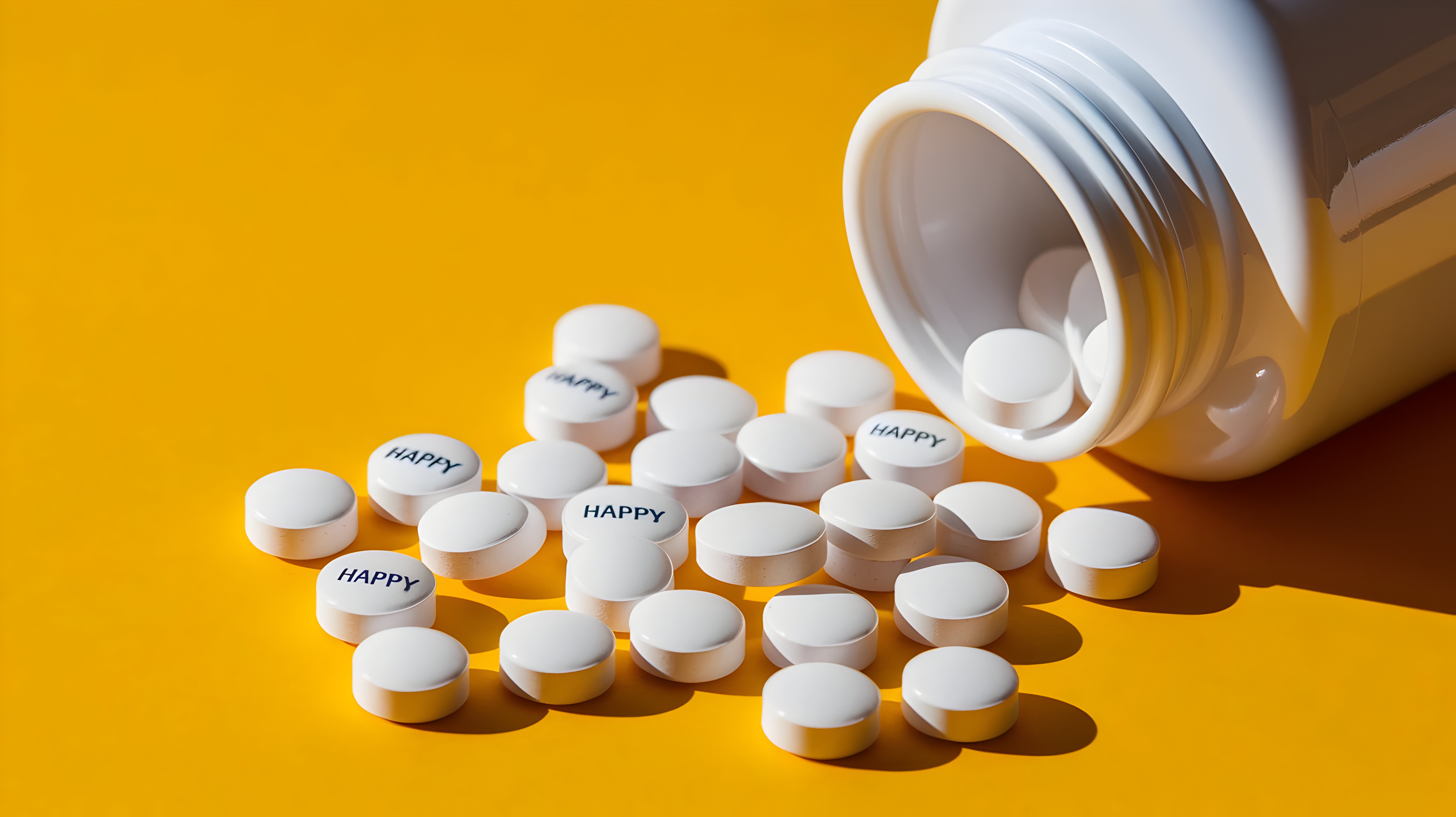 Happy Pills Concept Photo on Lummi