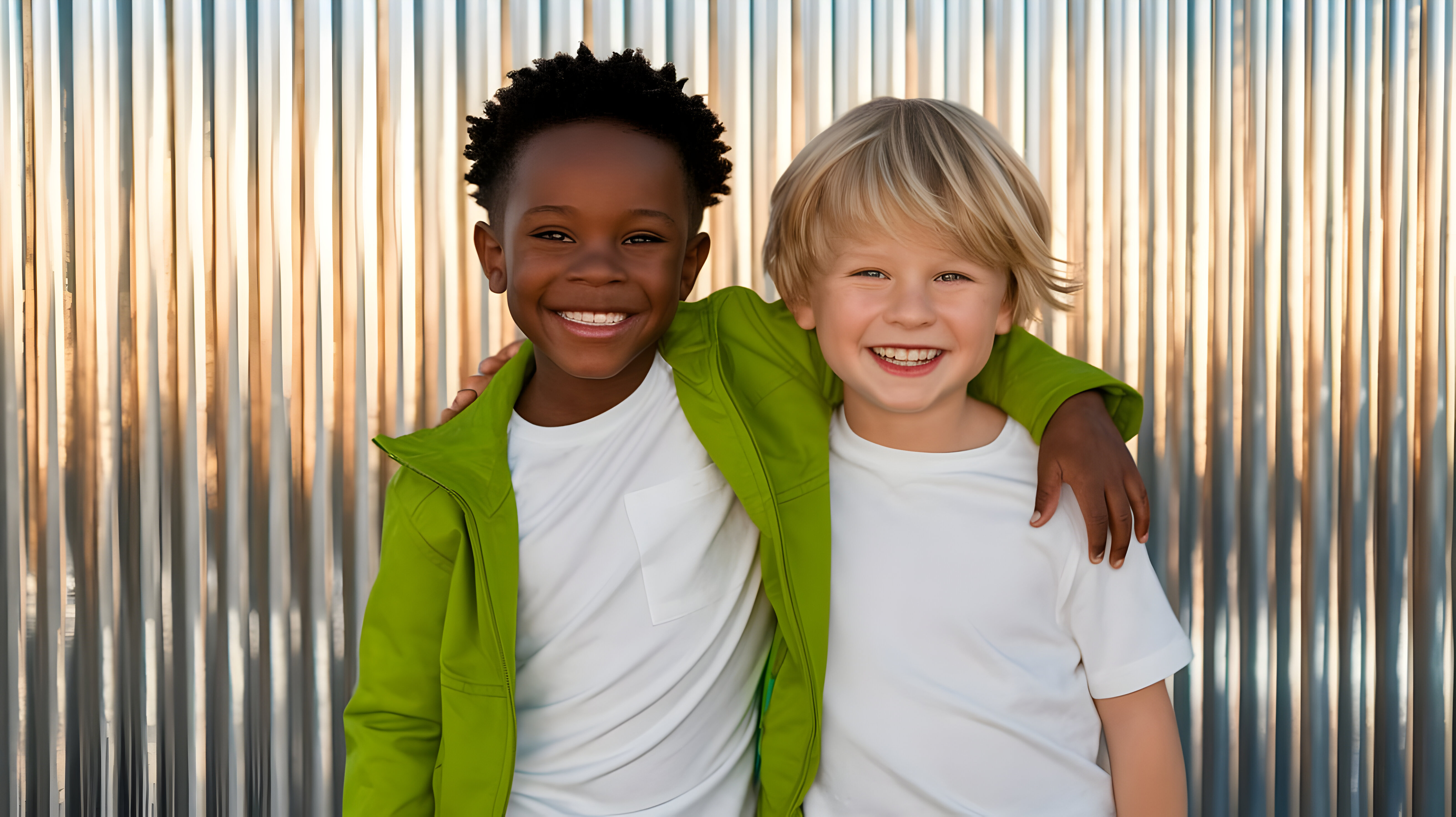 Smiling Boys Together Photo on Lummi