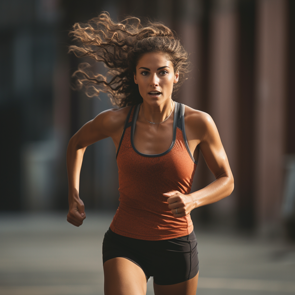 Dynamic Athleticism in Motion Photo on Lummi