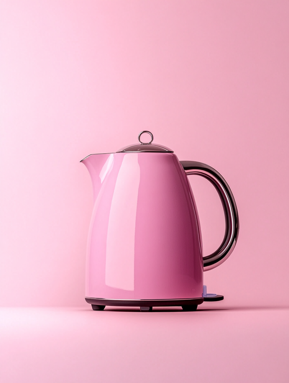 Glossy Pink Kettle Photo on Lummi