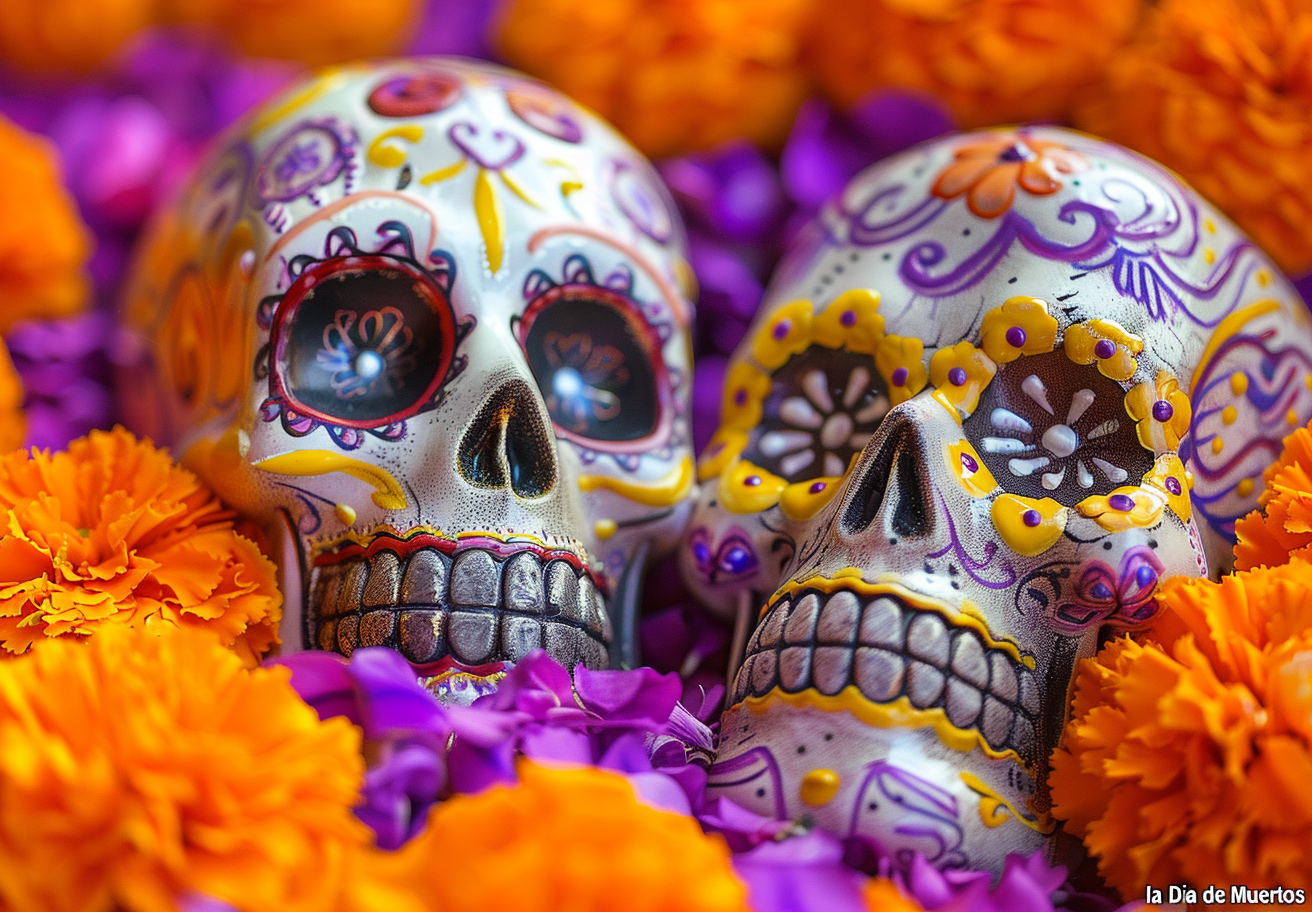 Dia de los Muertos Sugar Skulls Photo on Lummi