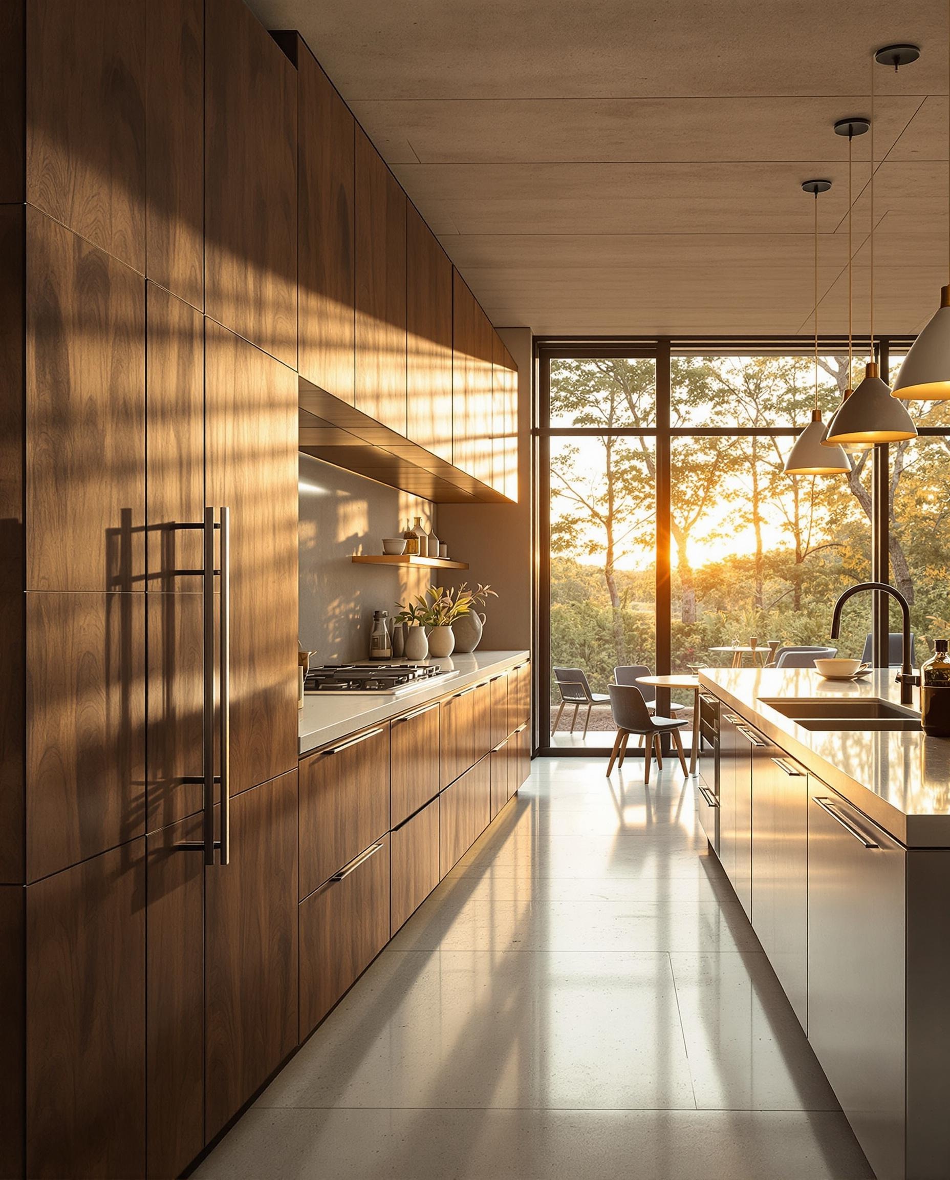 Modern Sunlit Kitchen Photo on Lummi