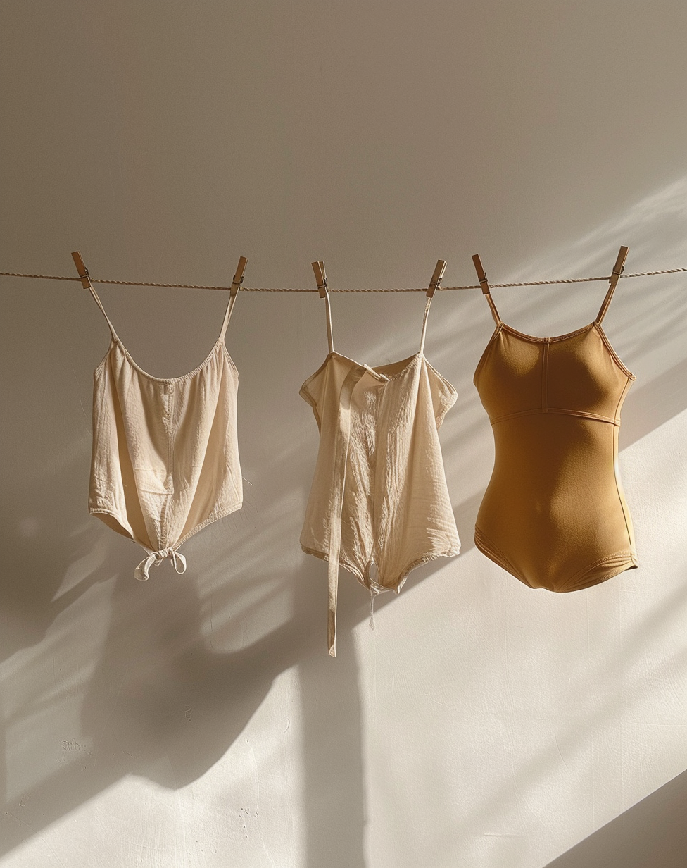 Serene Clothing on Clothesline Photo on Lummi