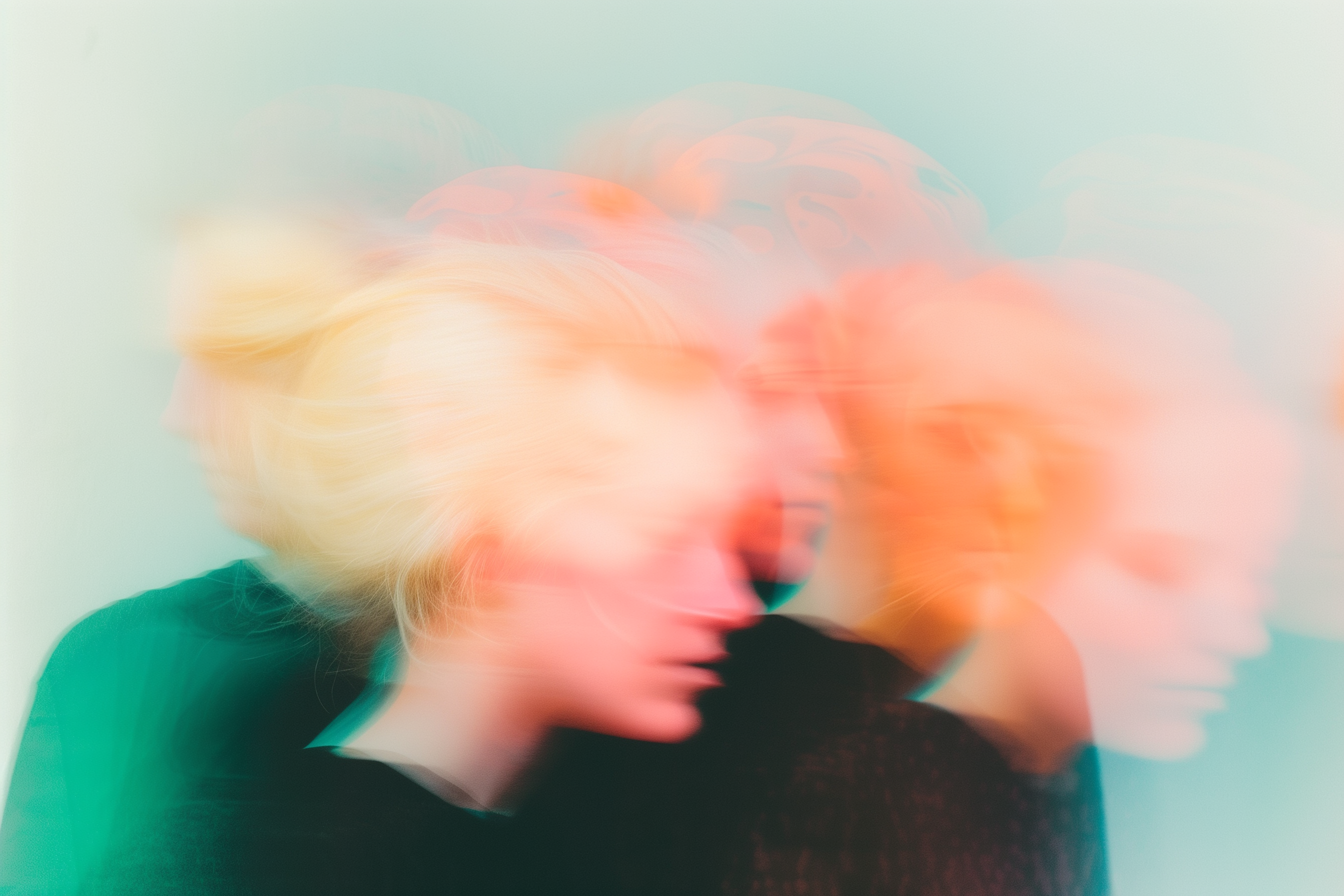 Blurred Portrait Art Photo on Lummi