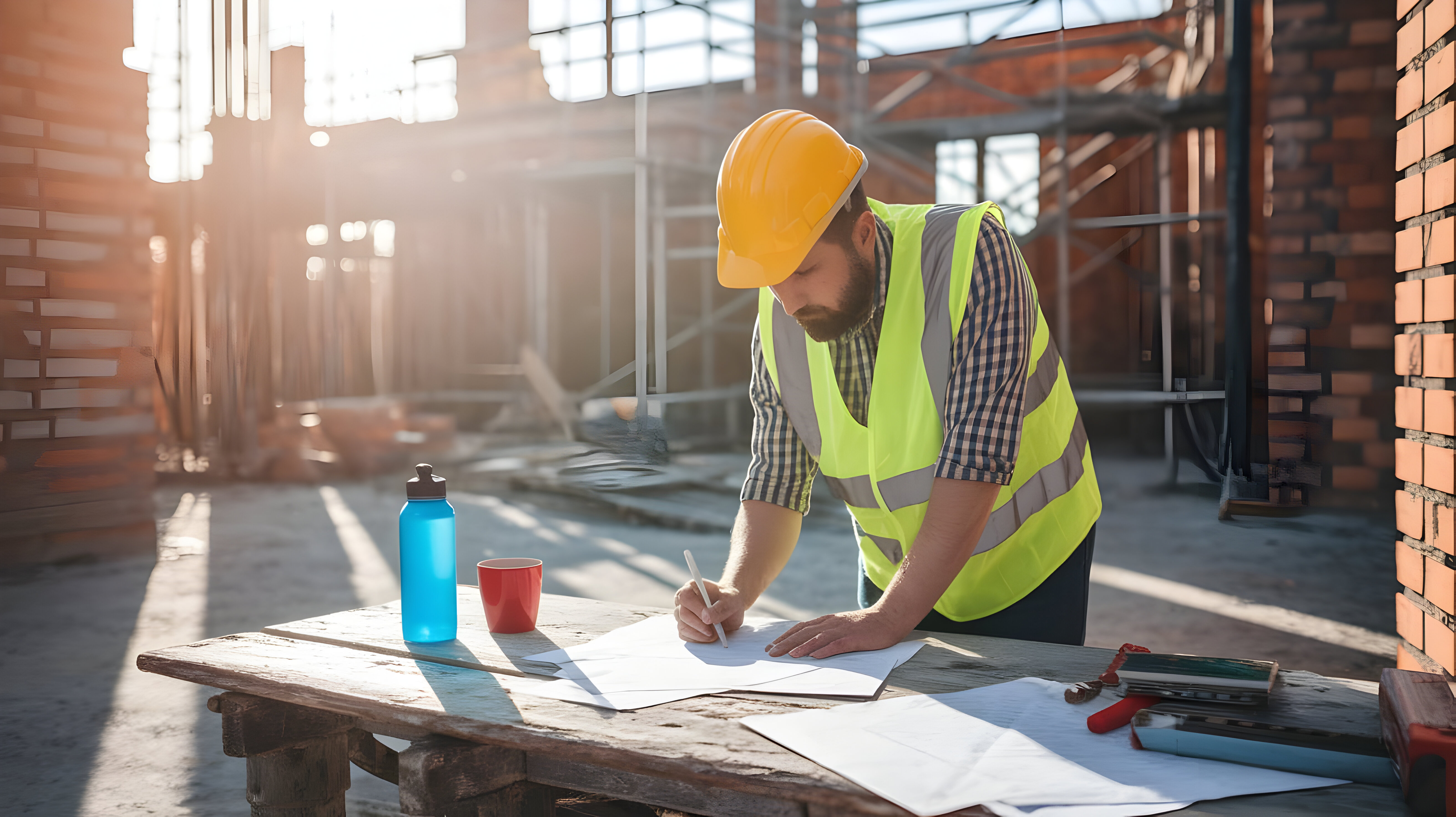 Construction Worker Focus Photo on Lummi