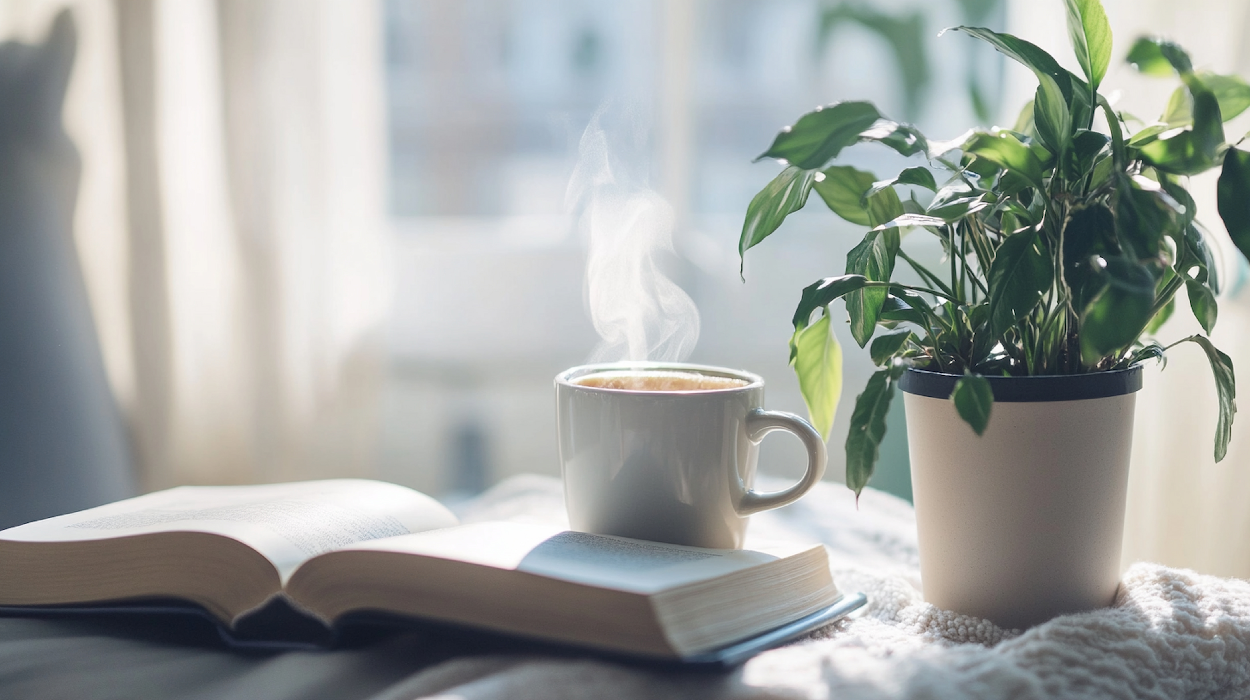 Tranquil Coffee Break Photo on Lummi
