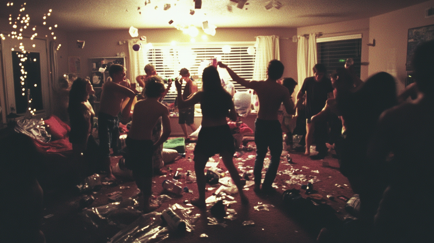 Lively Party Scene Photo on Lummi