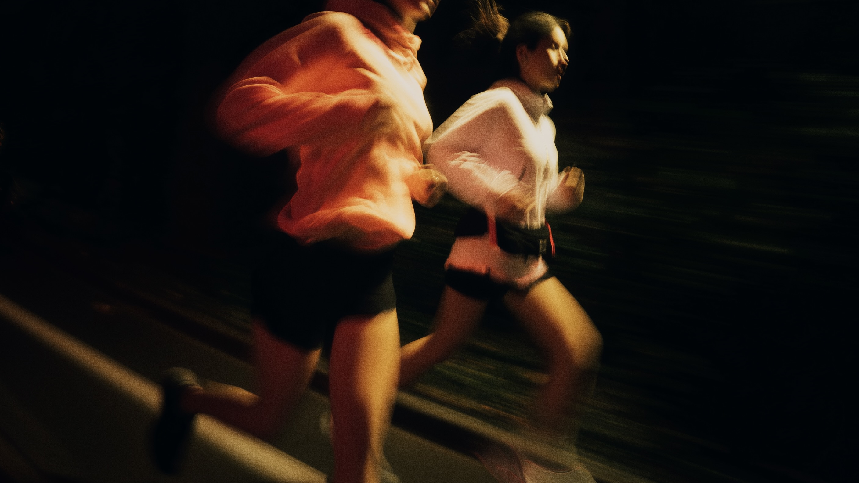 Nighttime Runners Photo on Lummi