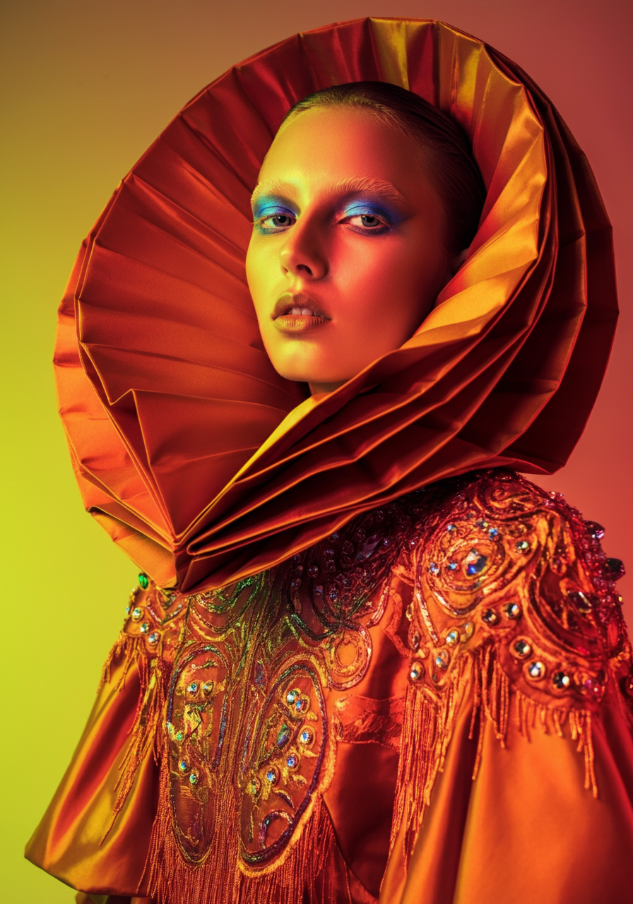 Futuristic Fashion Portrait Photo on Lummi