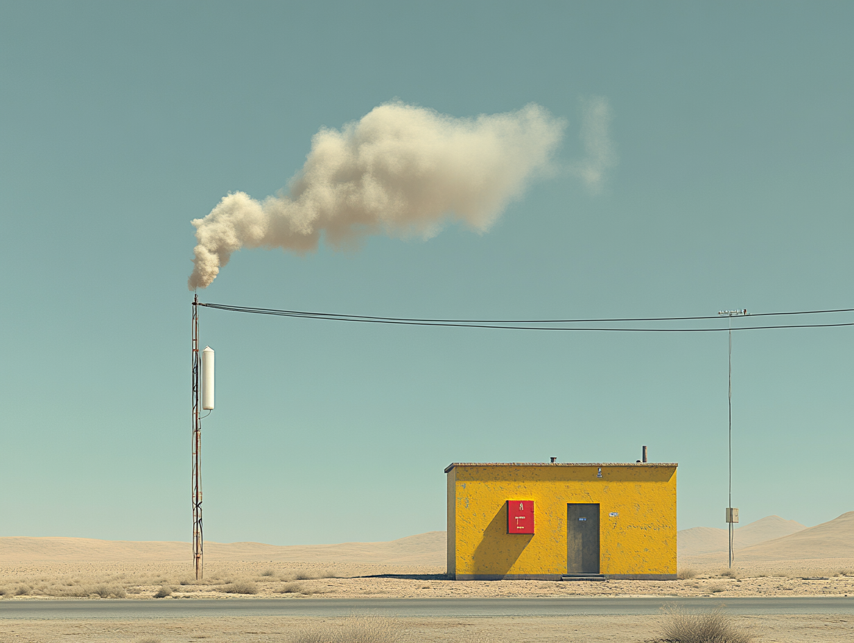 Minimalist Desert Scene Photo on Lummi