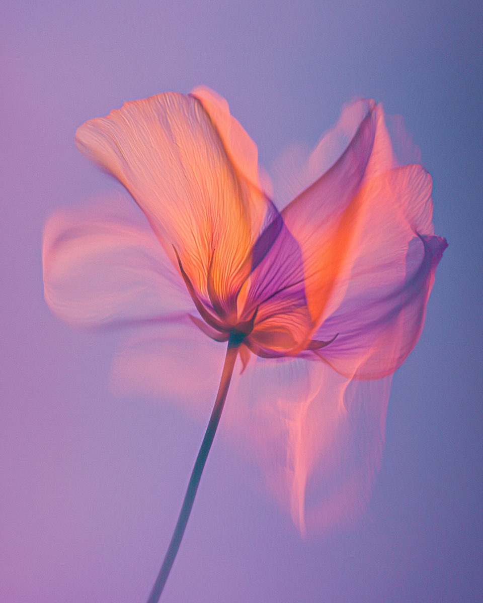 Ethereal Flower Art Photo on Lummi