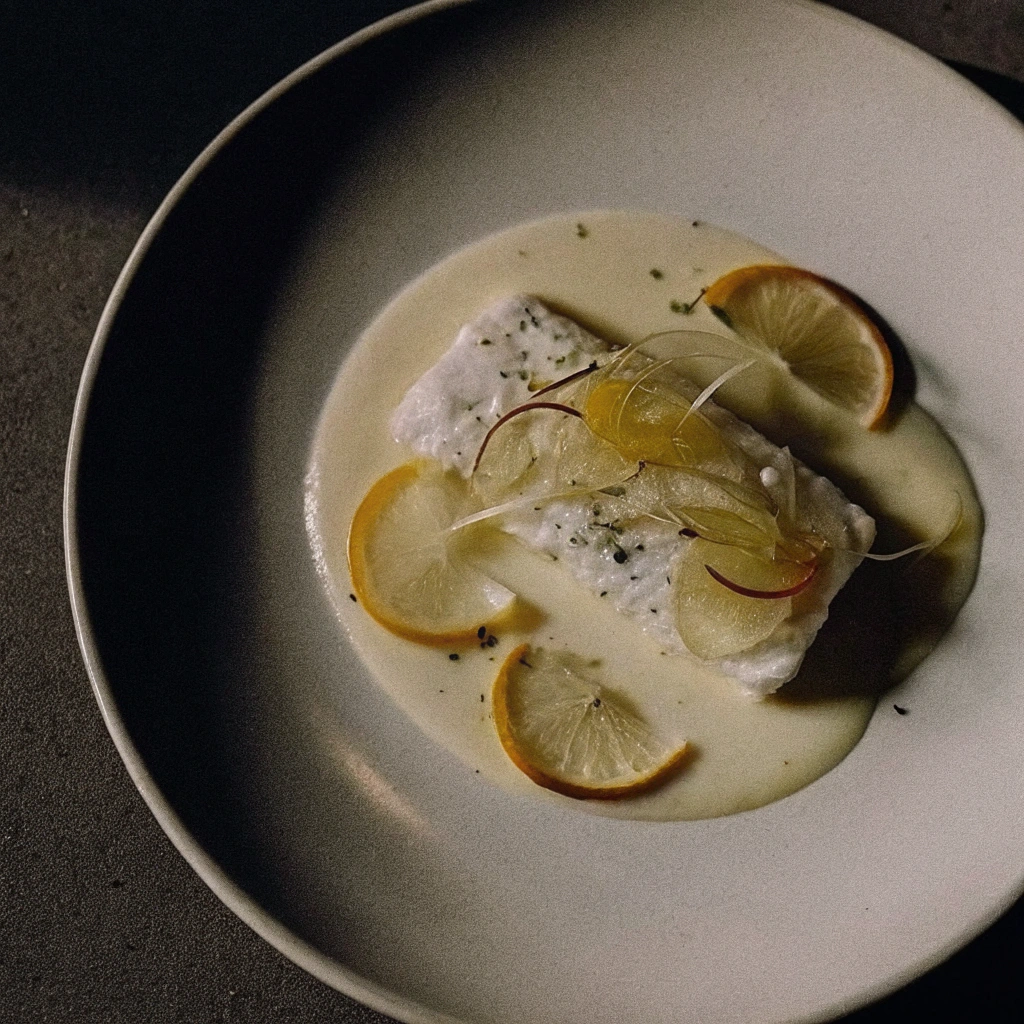 Gourmet Fish Dish Photo on Lummi