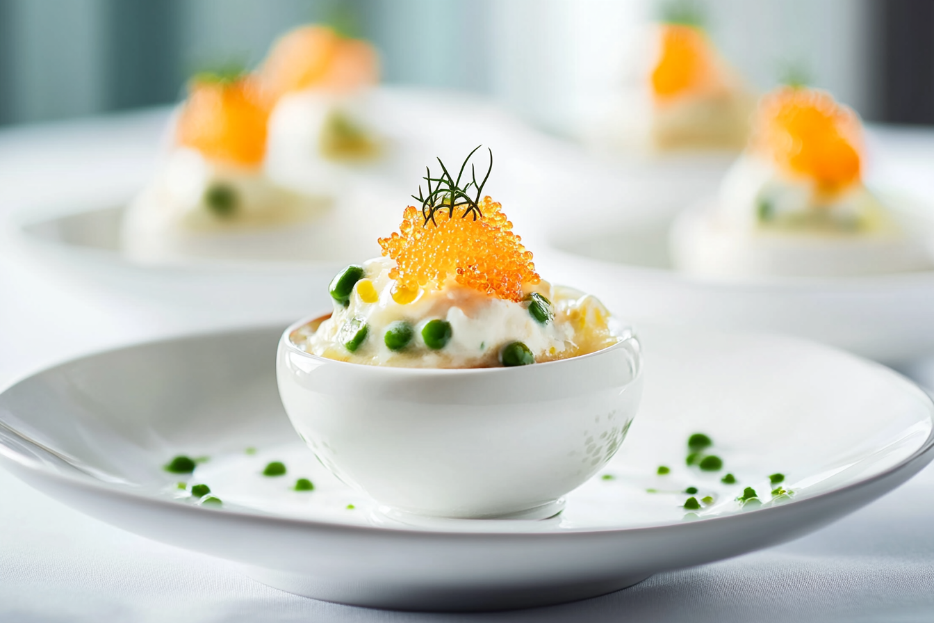 Gourmet Fish Roe Dish Photo on Lummi