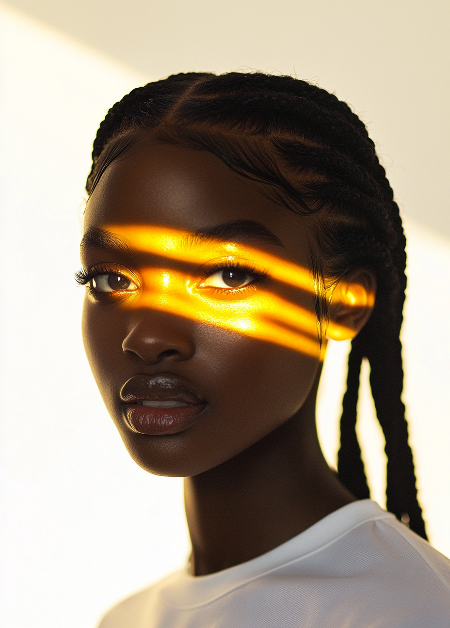 Golden Light Portrait Photo on Lummi