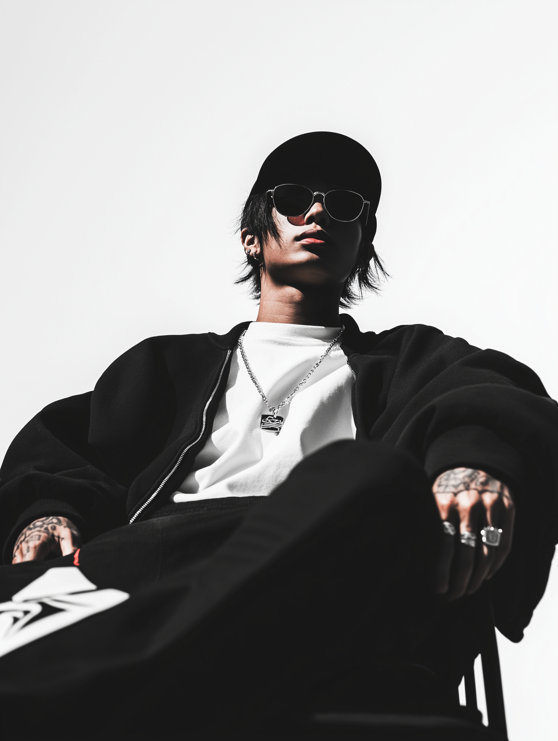 Modern Edgy Portrait Photo on Lummi