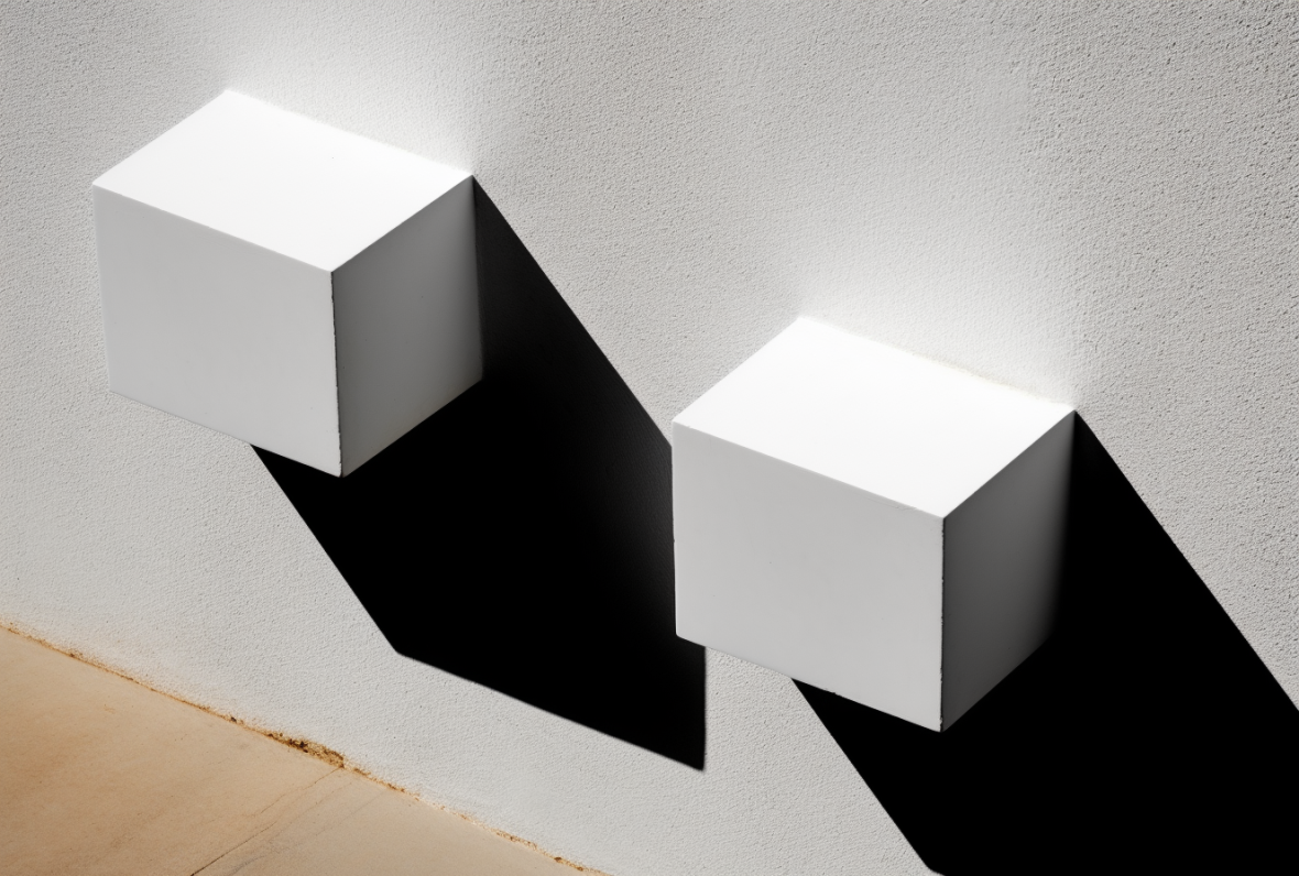 Minimalist Geometric Shadows Photo on Lummi