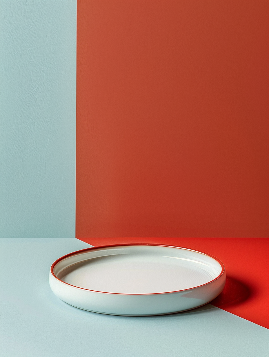 Minimalist Plate Composition Photo on Lummi
