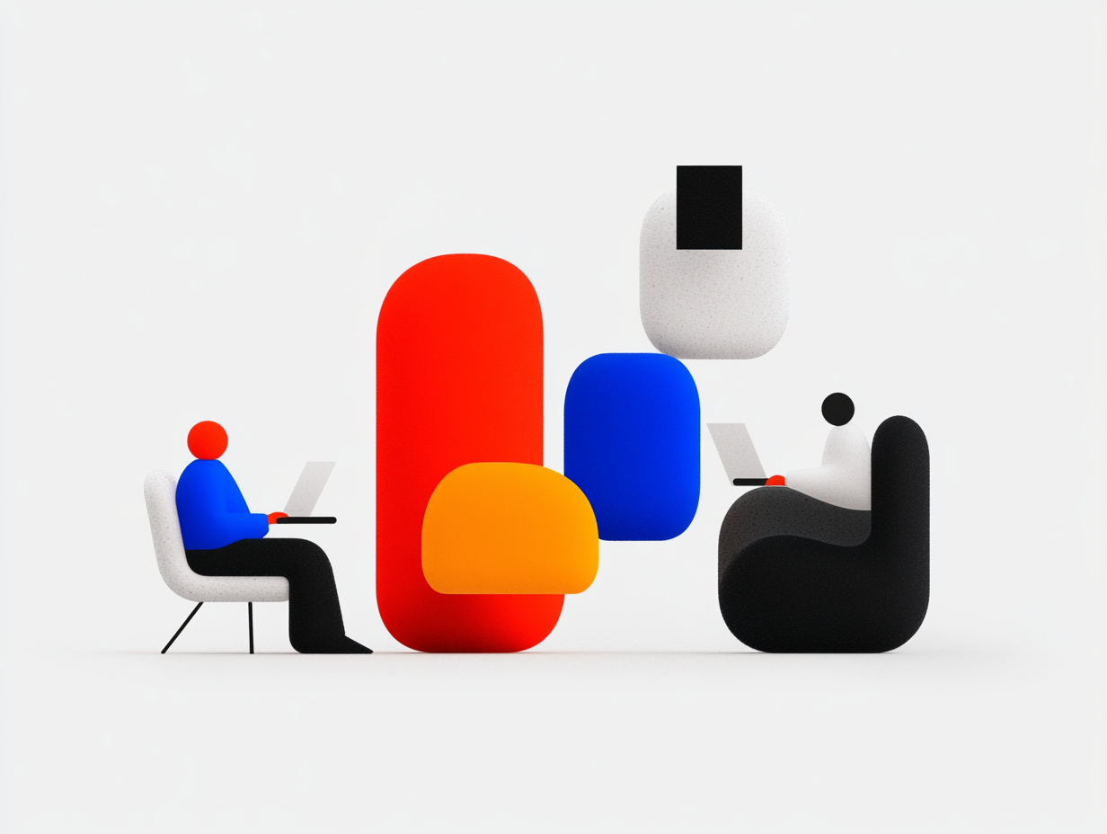 Abstract Collaboration Illustration on Lummi