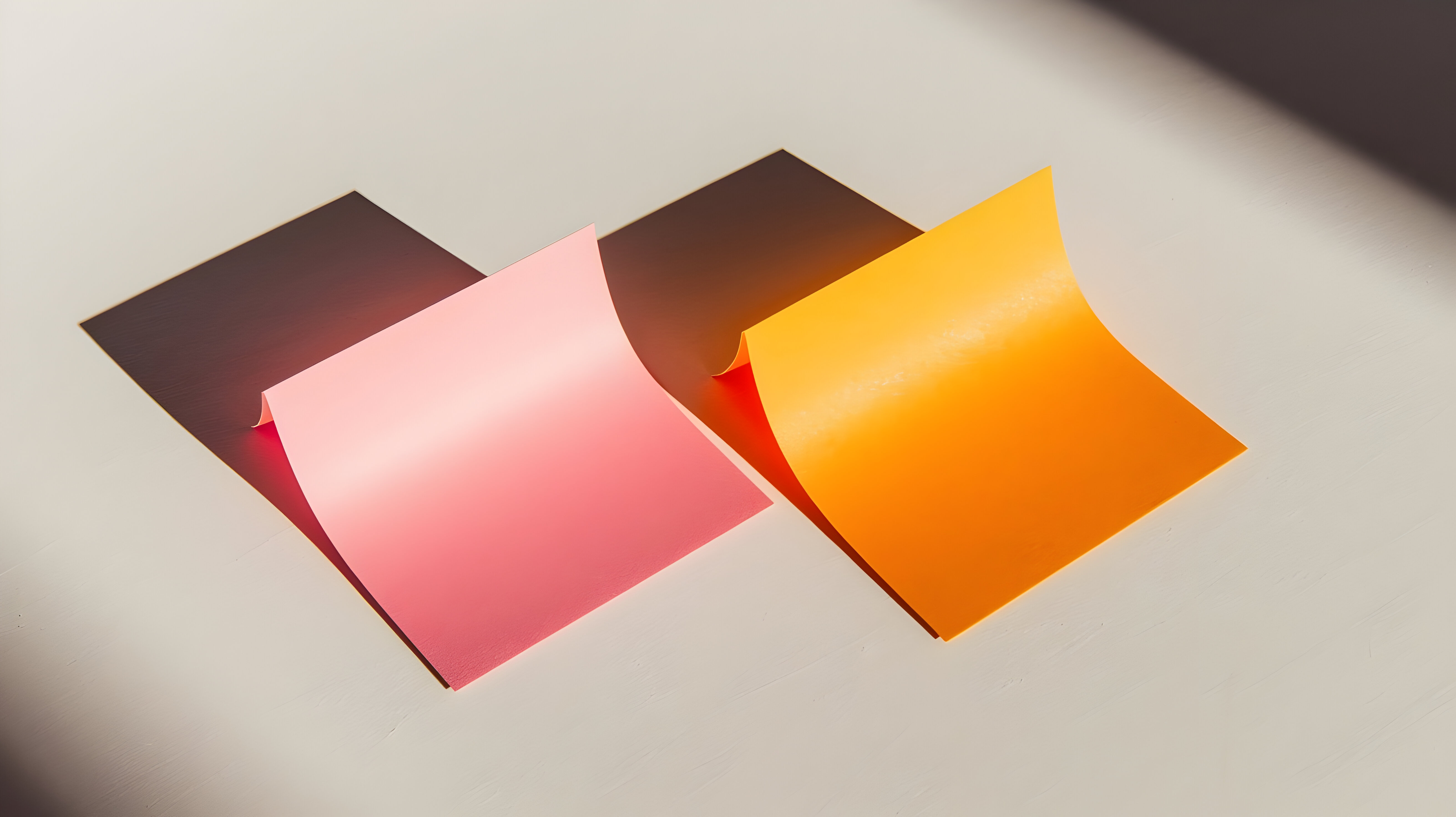 Minimalist Paper Shadows Photo on Lummi