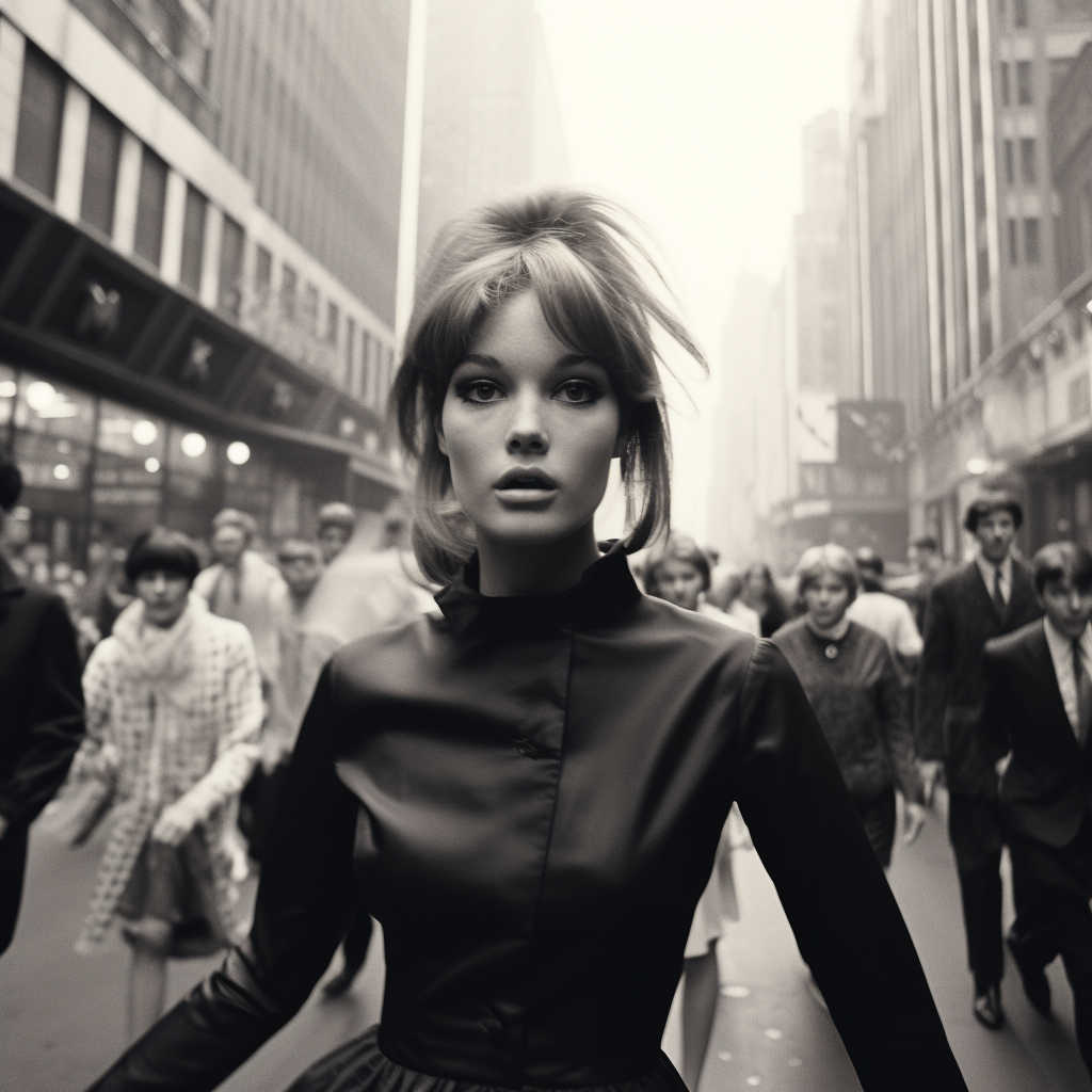 Lummi Photo - Timeless Gaze Amidst the City Bustle