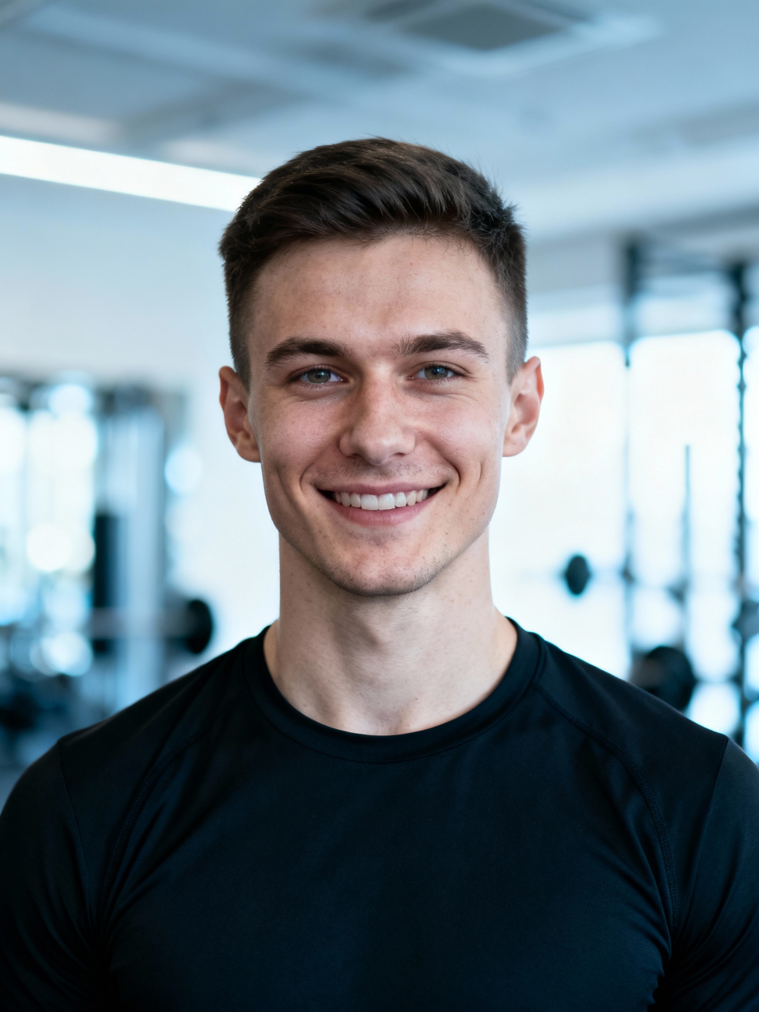 Smiling Gym Enthusiast Photo on Lummi