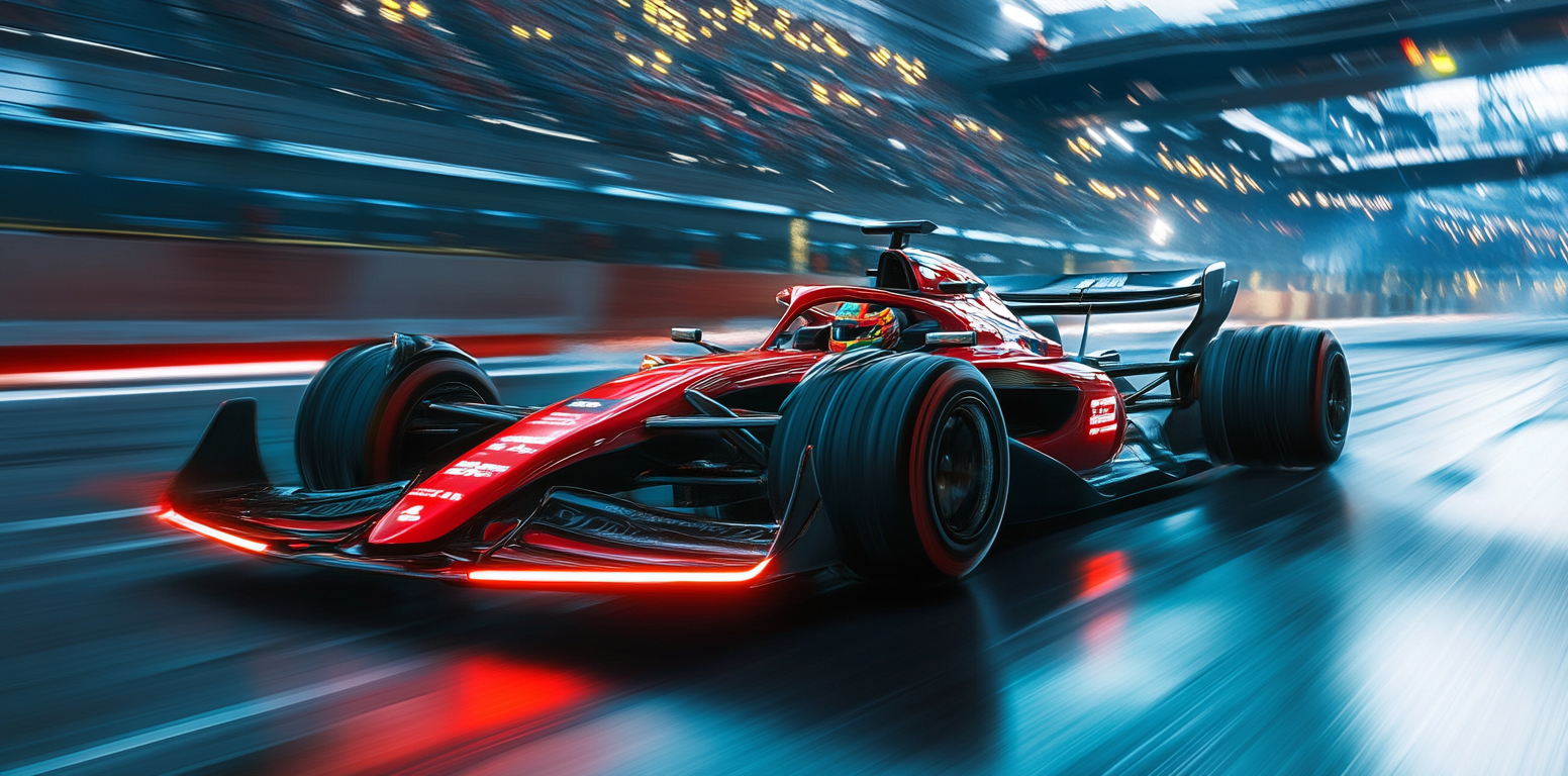 Formula 1 Speed Demonstration Photo on Lummi