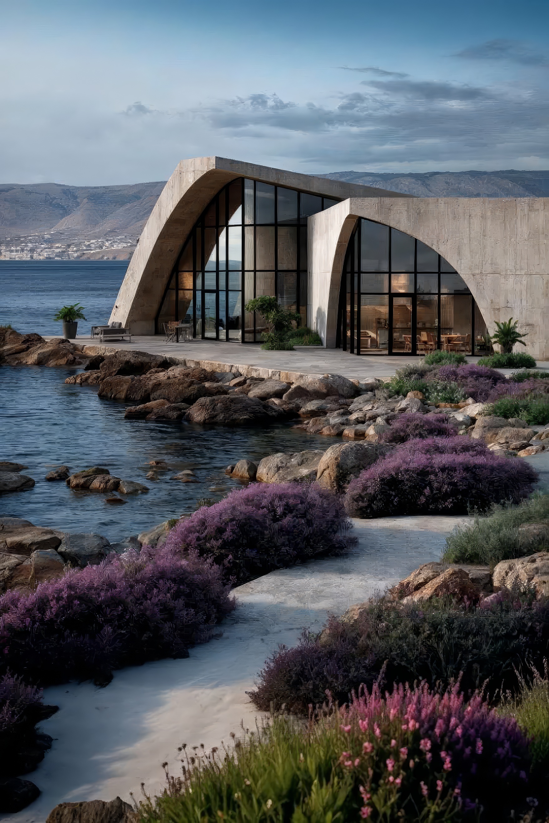 Modern Coastal Architecture Photo on Lummi