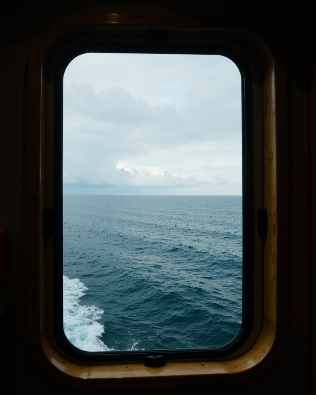 Ocean View Through Window Photo on Lummi