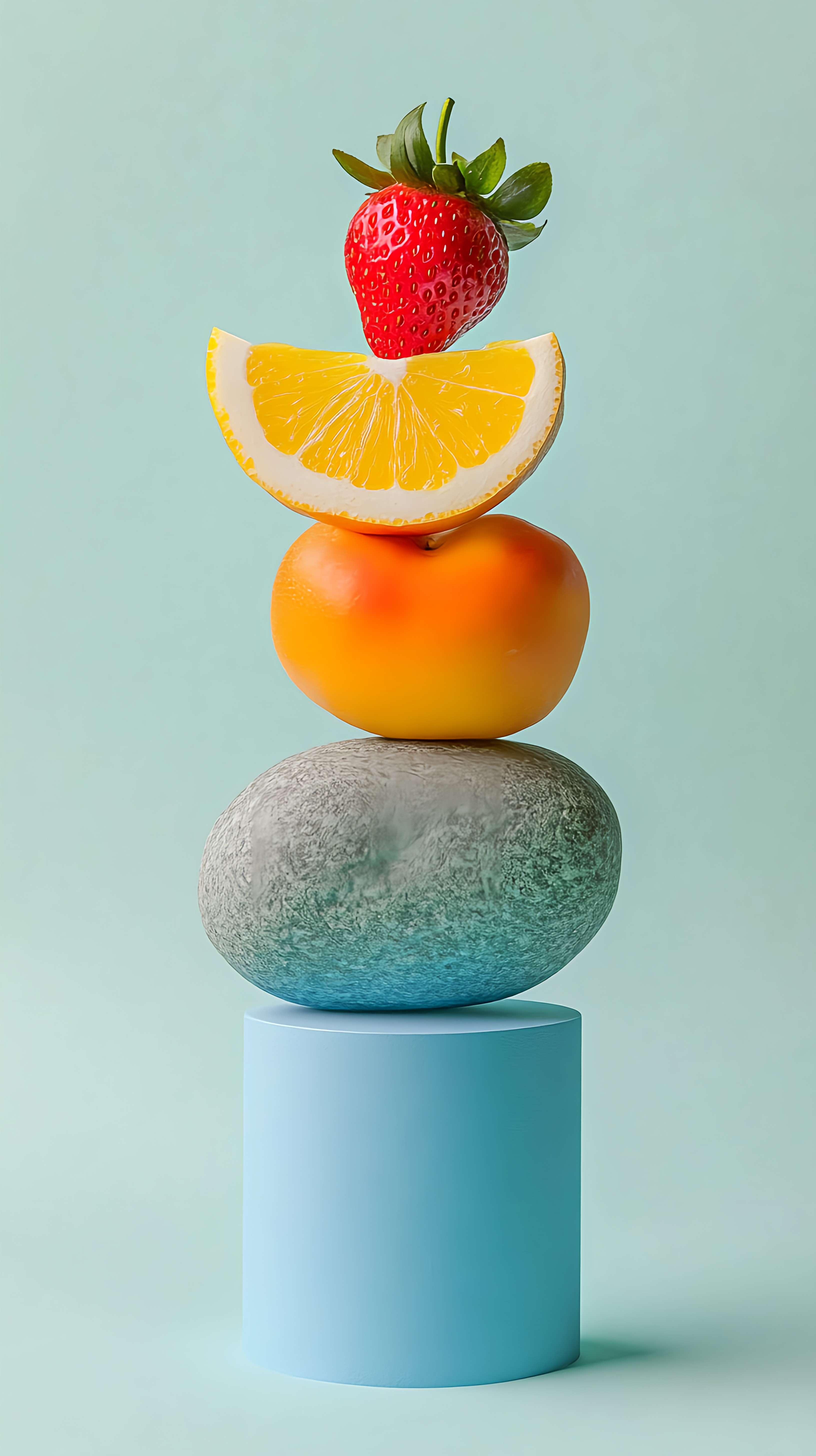 Vertical Stack of Objects Photo on Lummi