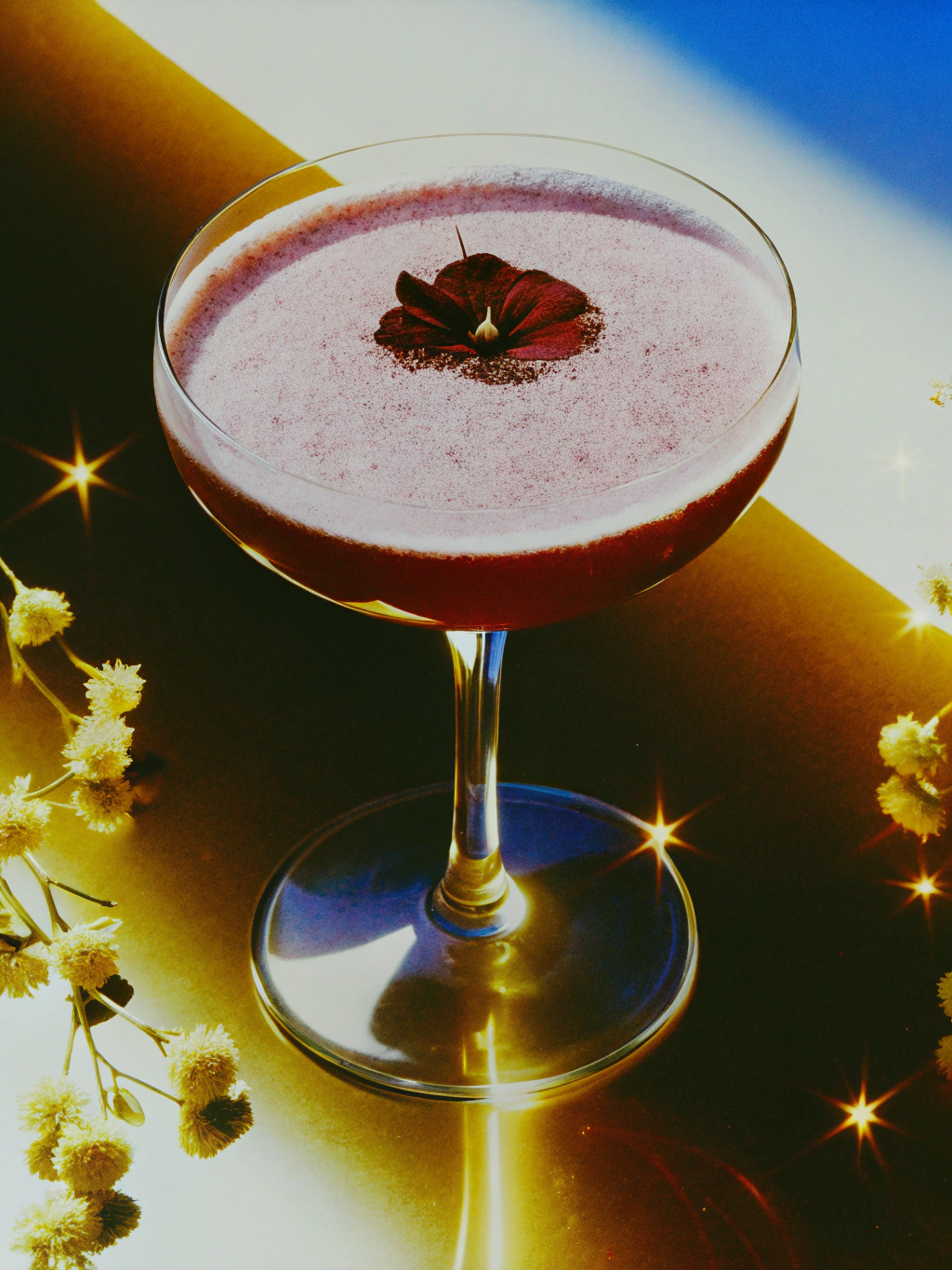 Glamorous Cocktail Scene Photo on Lummi