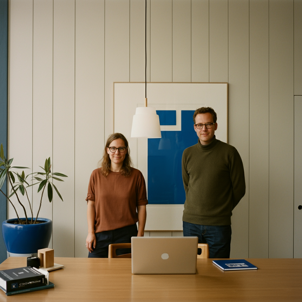 Modern Office Duo Photo on Lummi