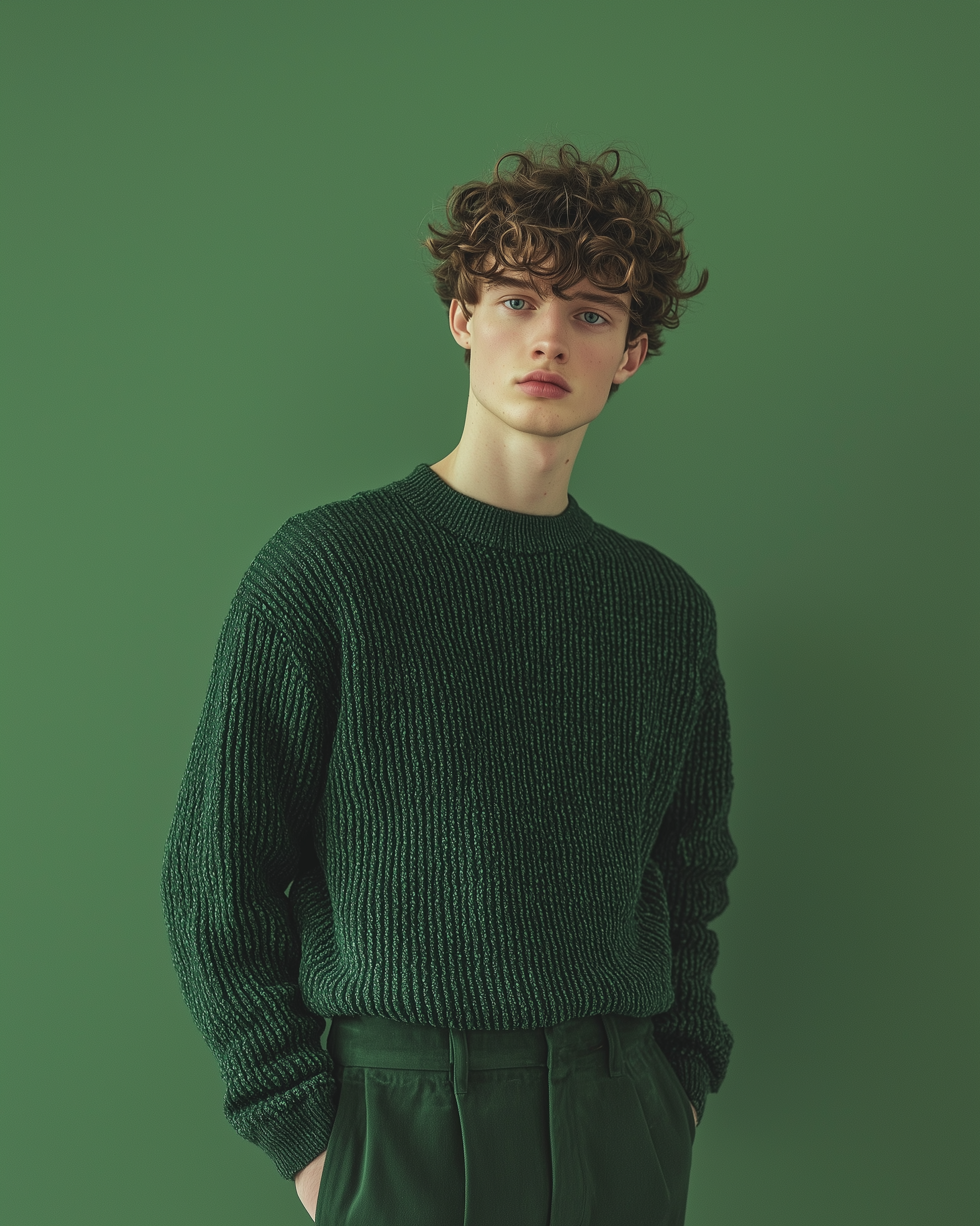 Monochromatic Green Look Photo on Lummi