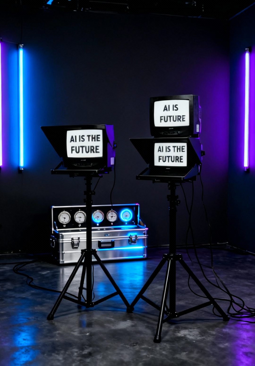 Futuristic Studio Setup Photo on Lummi