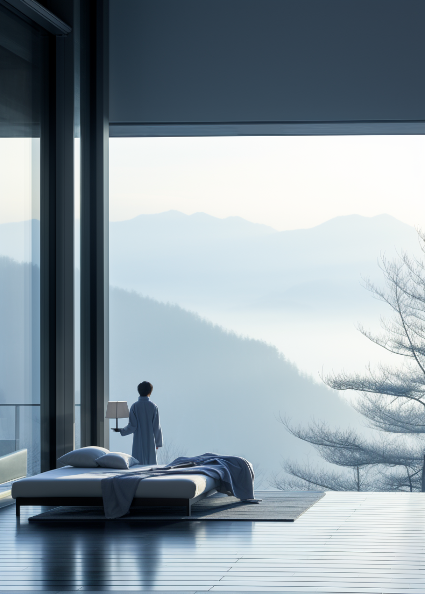 Tranquil Morning Contemplation Photo on Lummi