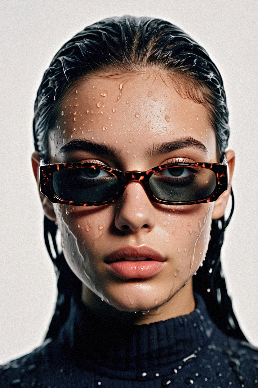 Wet Skin Portrait Photo on Lummi