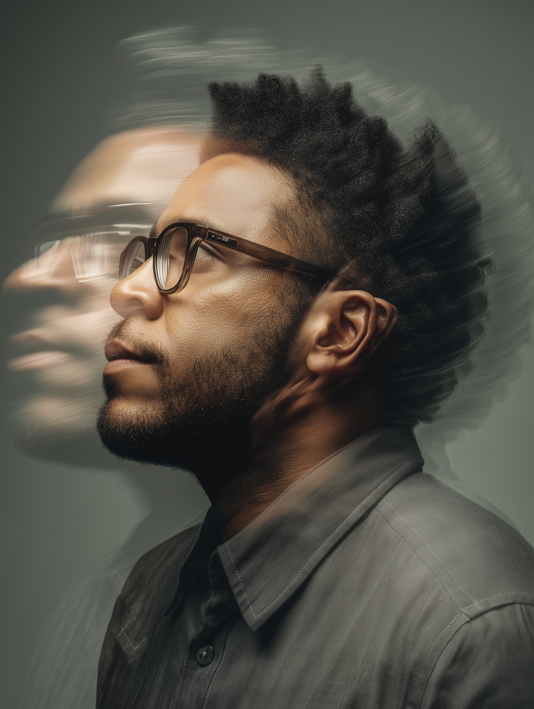 Creative Portrait Blur Photo on Lummi
