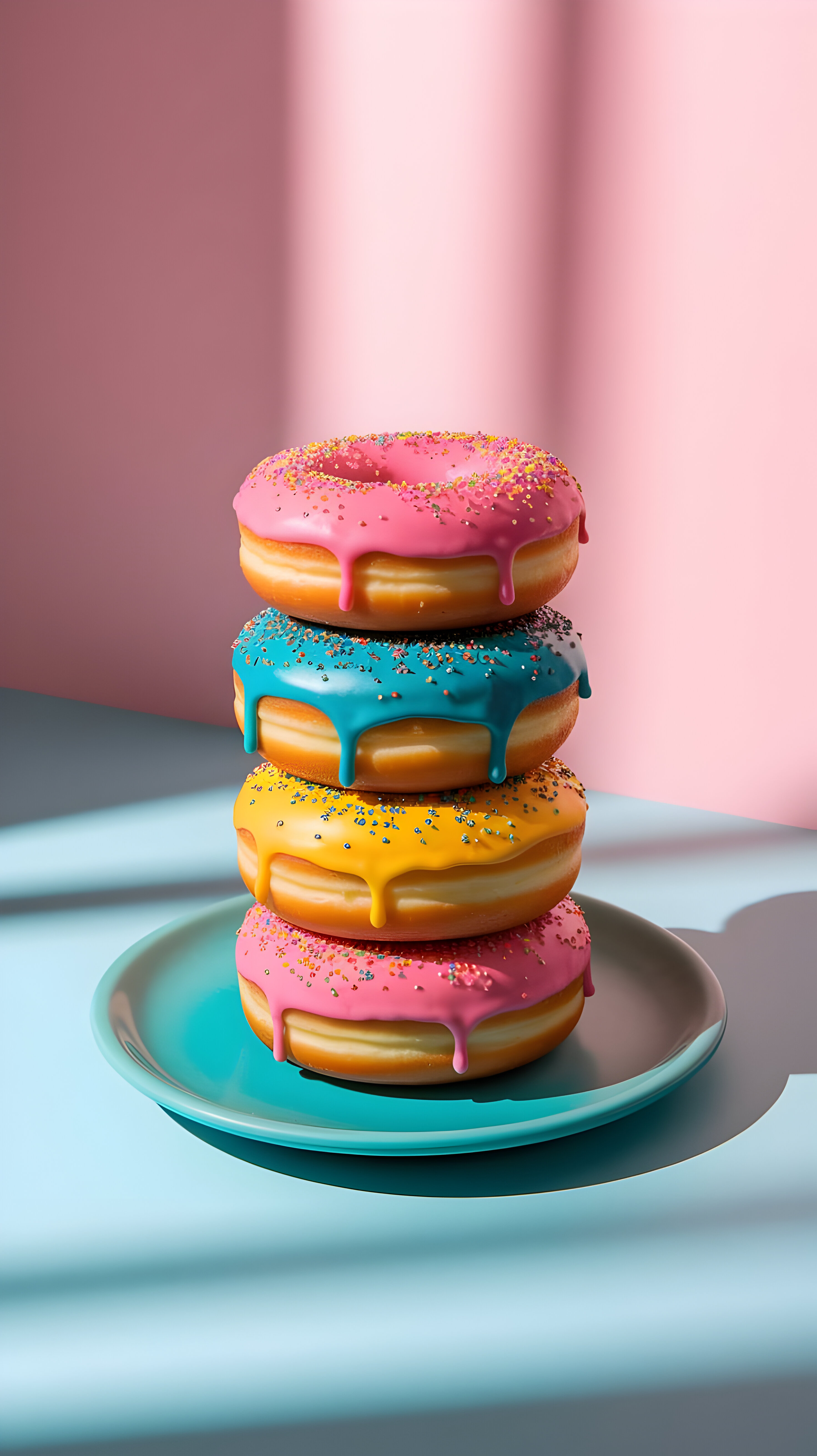 Colorful Donut Stack Photo on Lummi