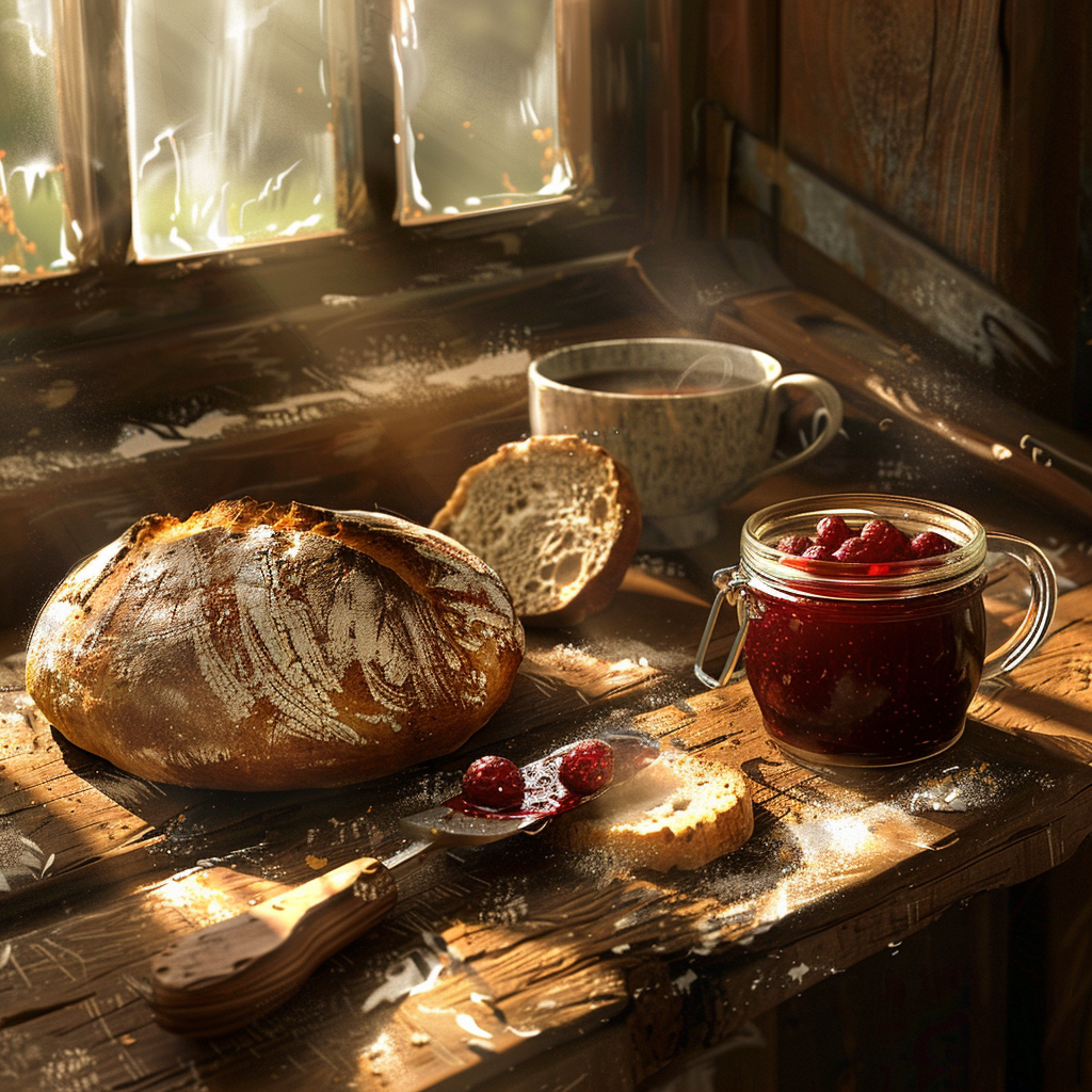 Lummi Photo - Cozy Breakfast Scene