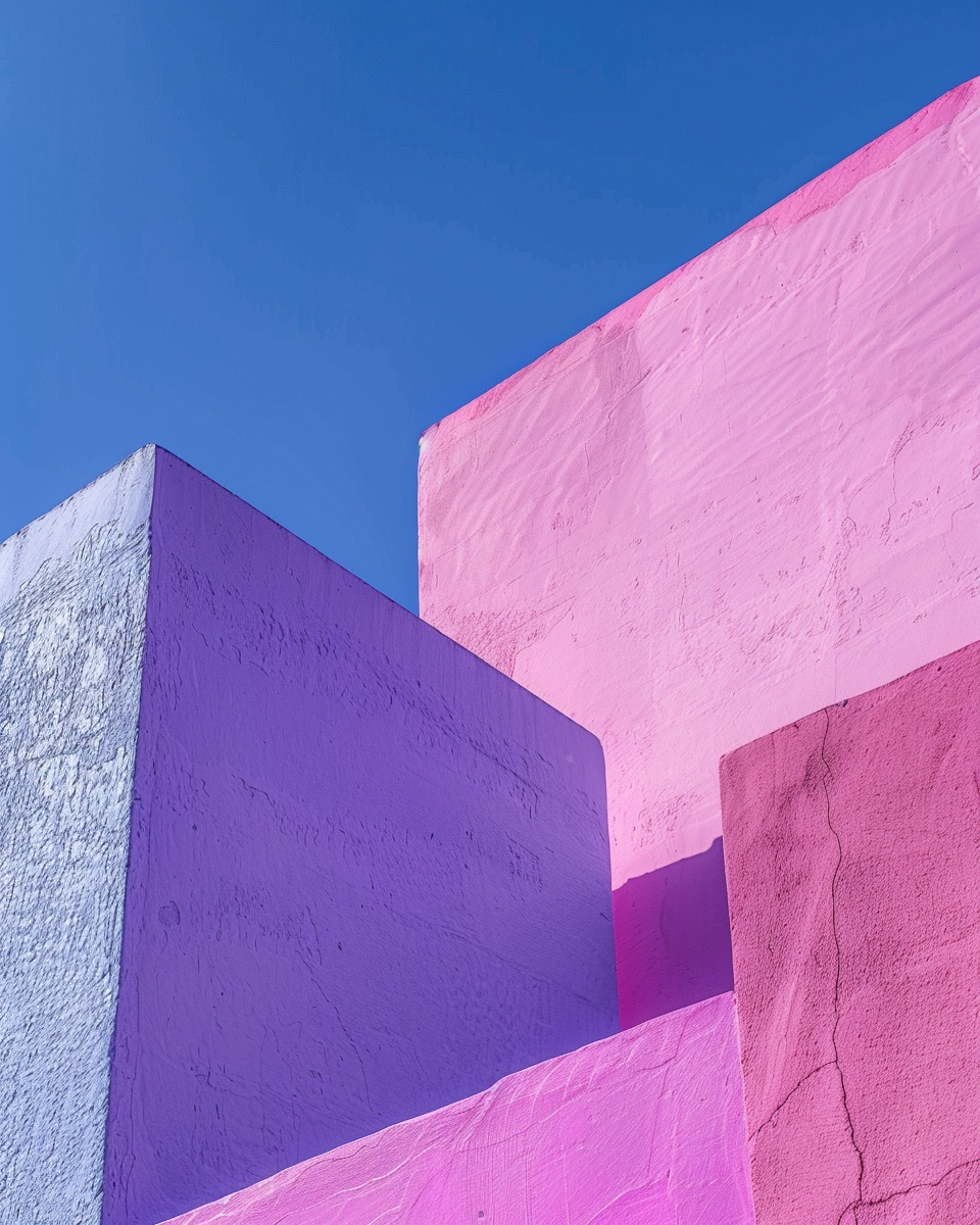 Modern Architecture in Vivid Colors Photo on Lummi