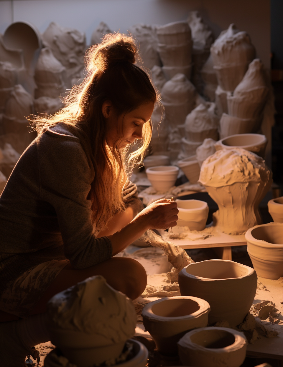 The Potter's Intimate Craft Photo on Lummi