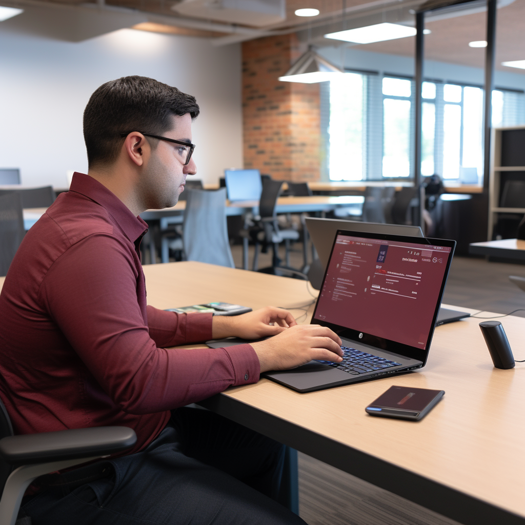 Professional Technology Specialist at Work Photo on Lummi