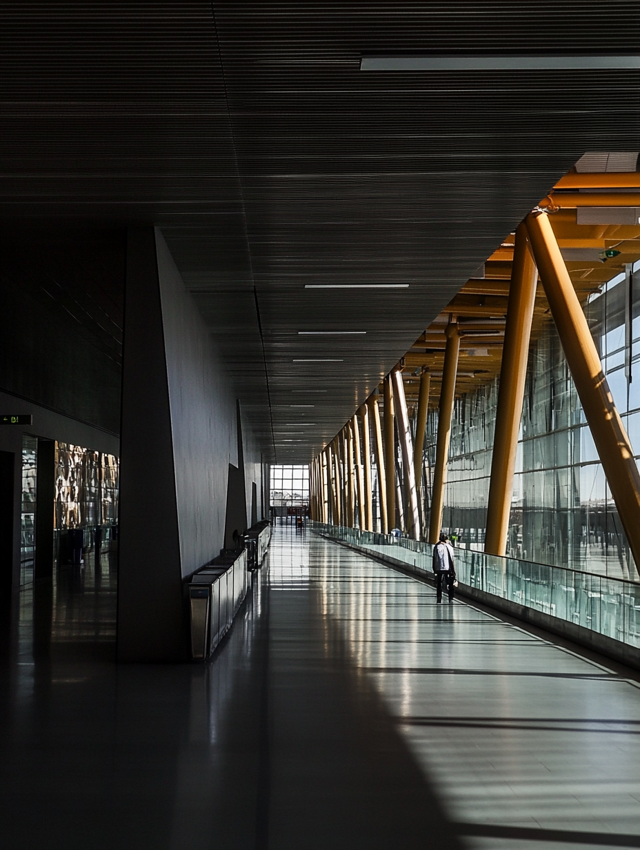 Modern Corridor Interior Photo on Lummi