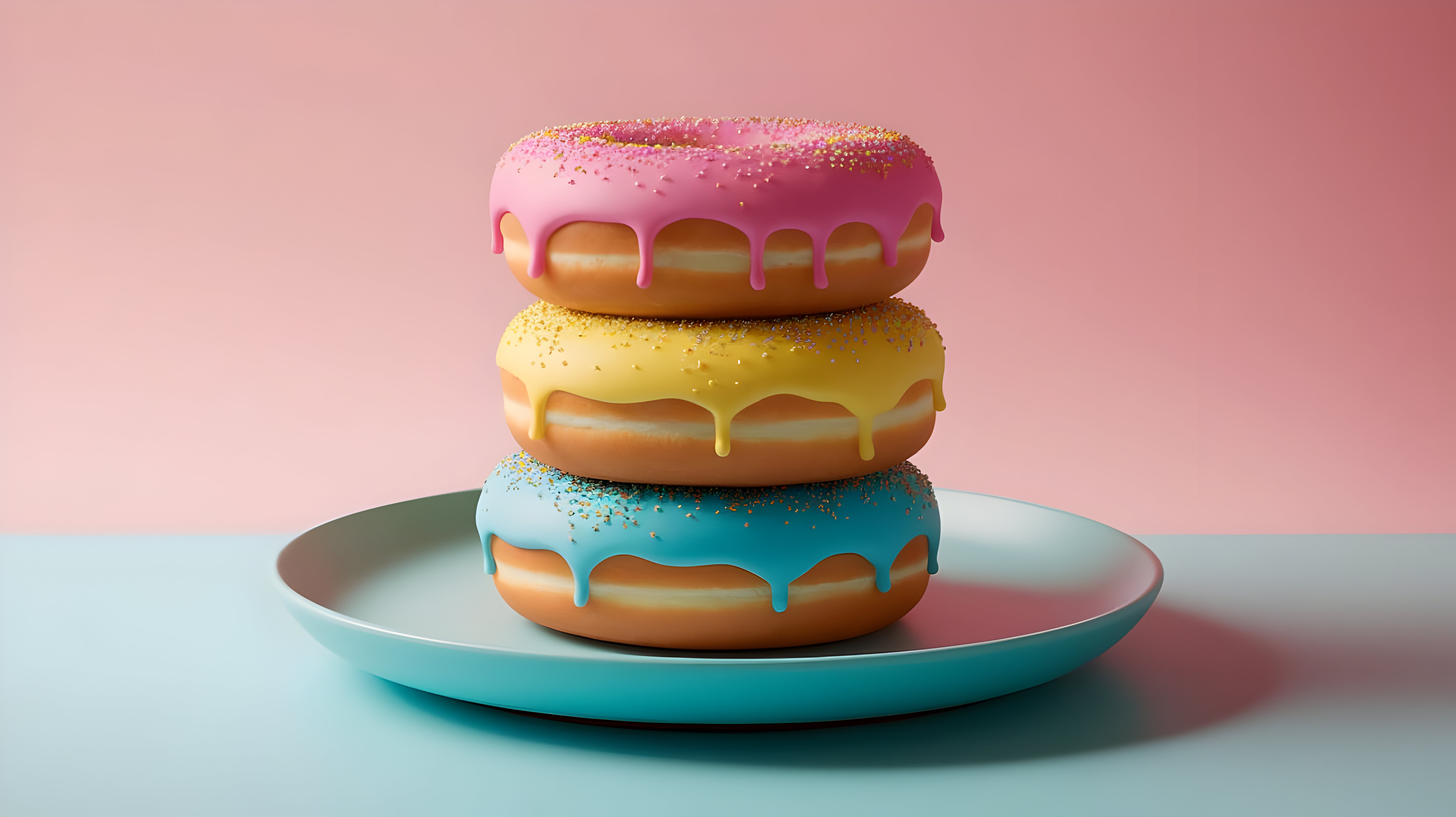 Colorful Donut Stack Photo on Lummi
