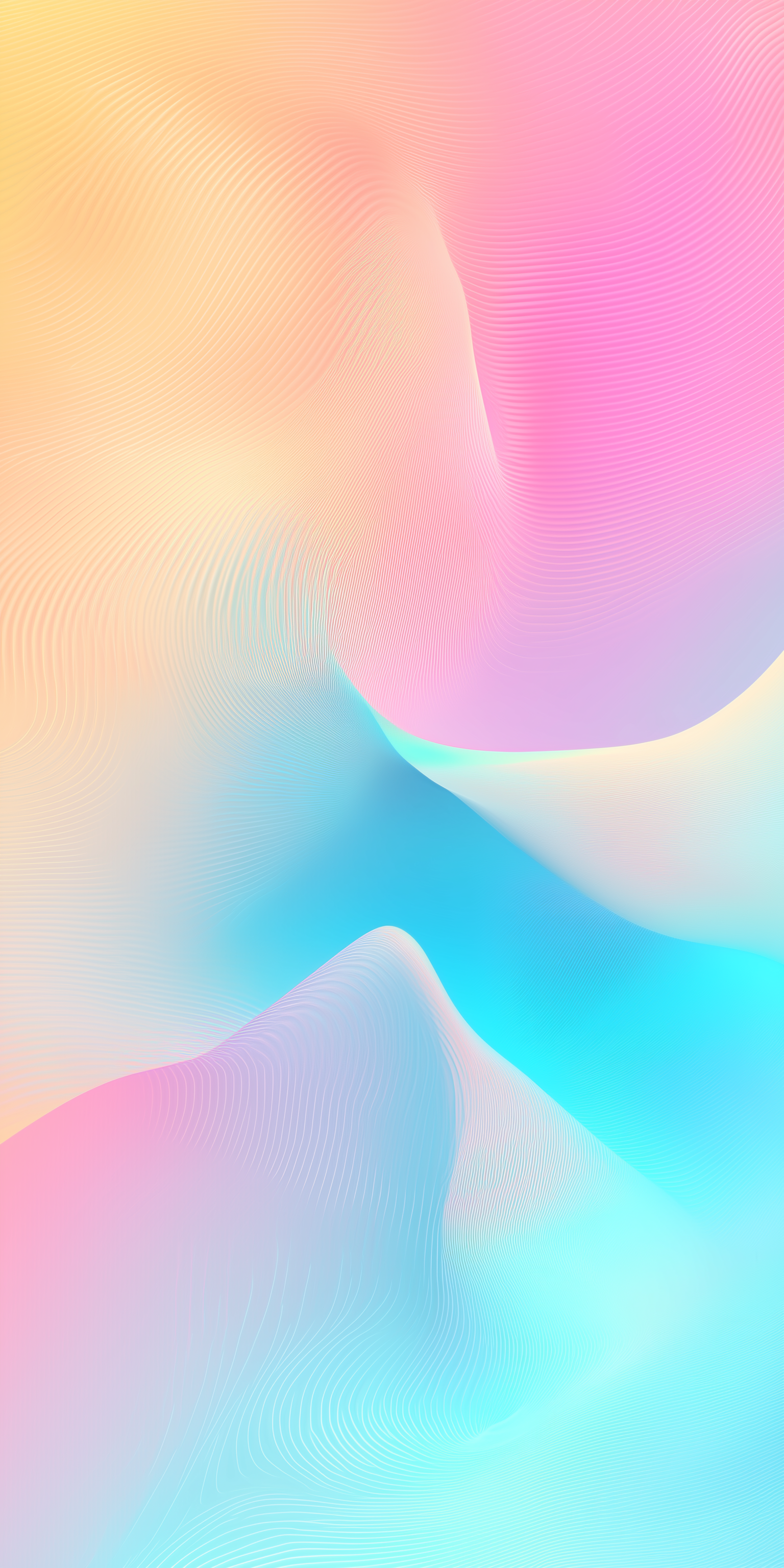 Pastel Gradient Artwork Illustration on Lummi