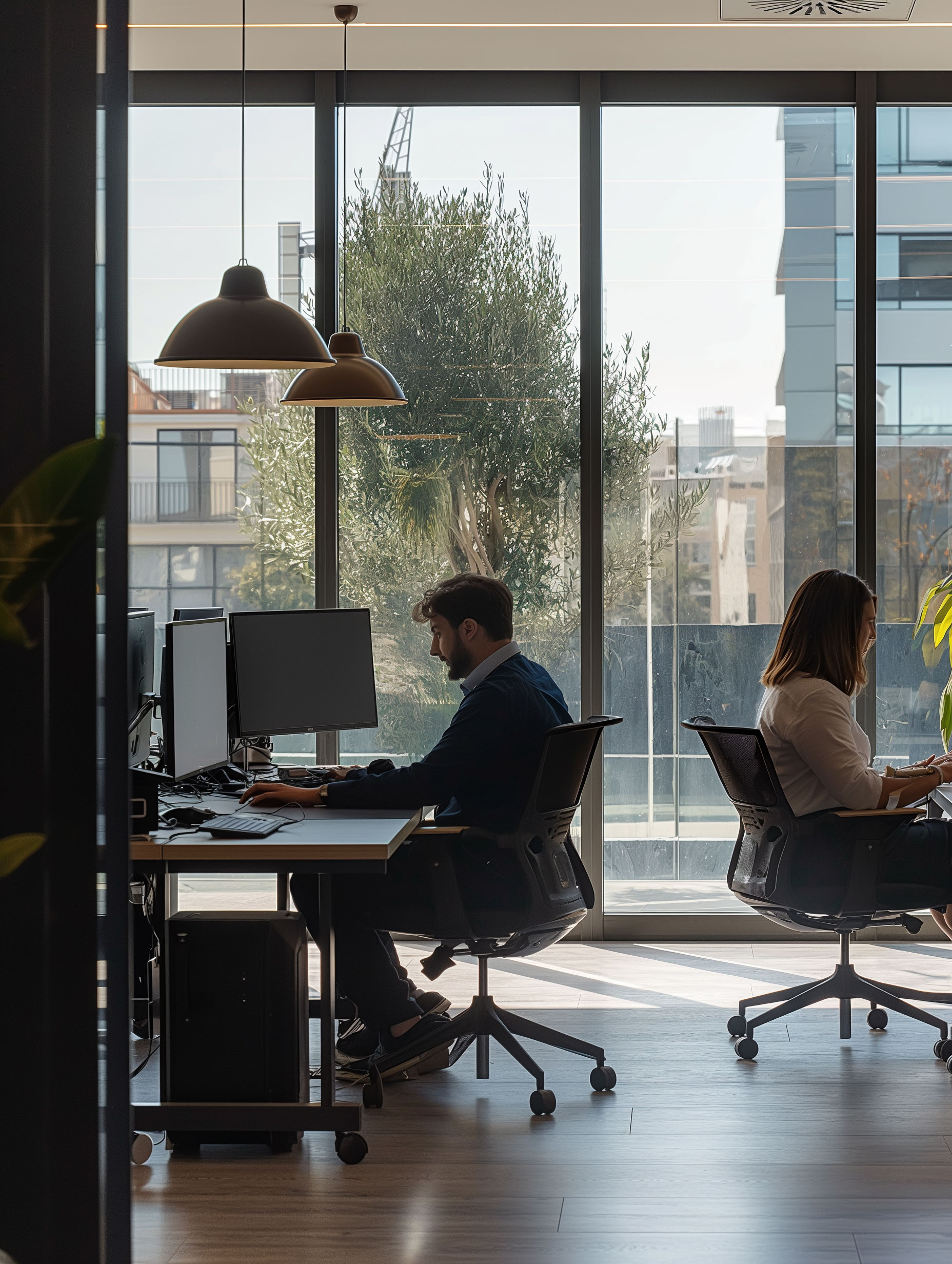 Modern Office Work Environment Photo on Lummi