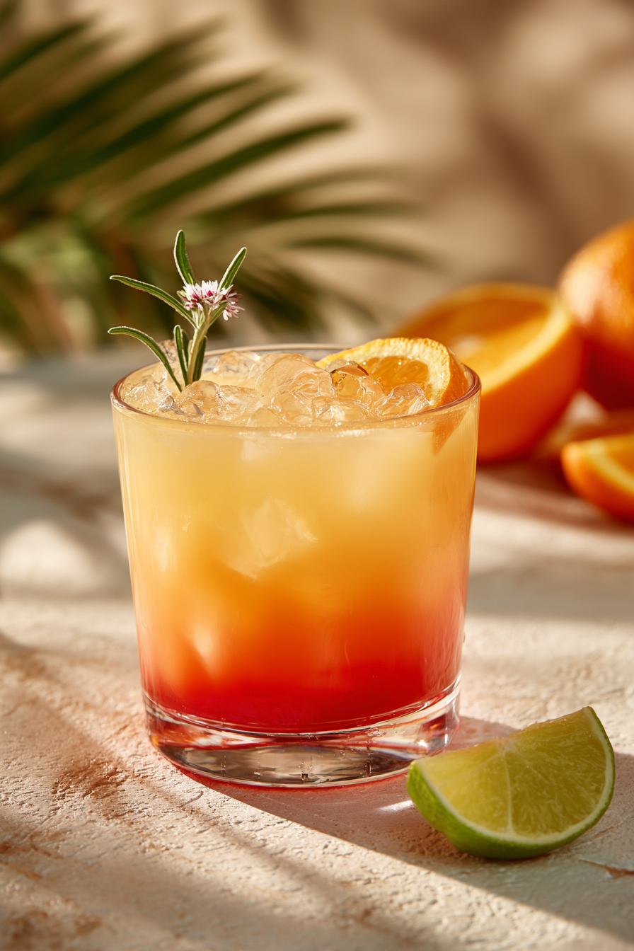 Tropical Cocktail Display Photo on Lummi