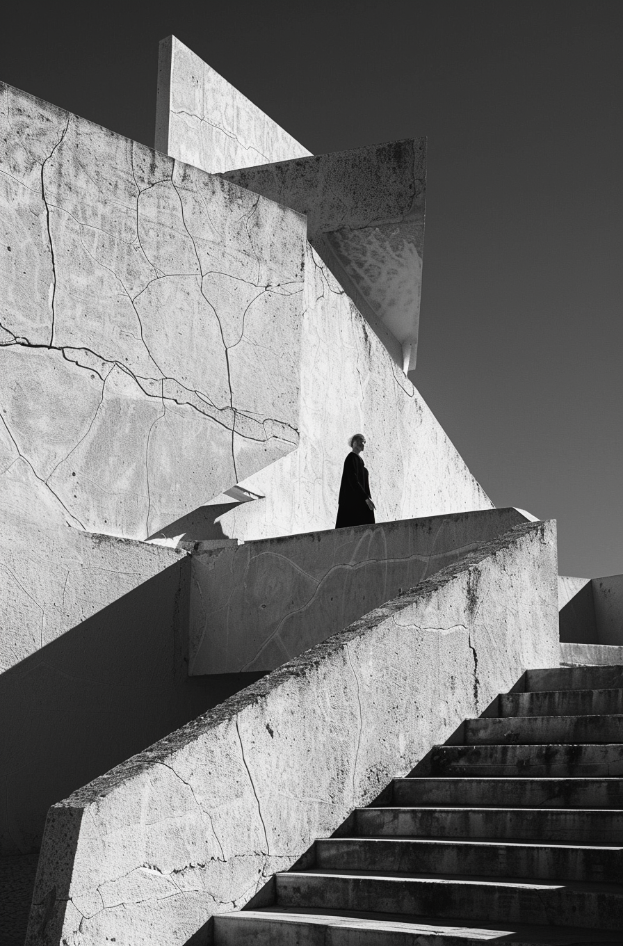 Solitude Amidst Geometry Photo on Lummi
