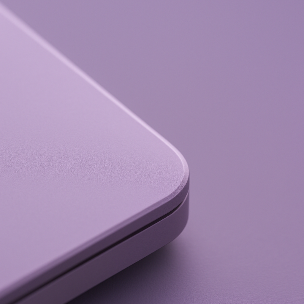 Modern Lavender Laptop Photo on Lummi