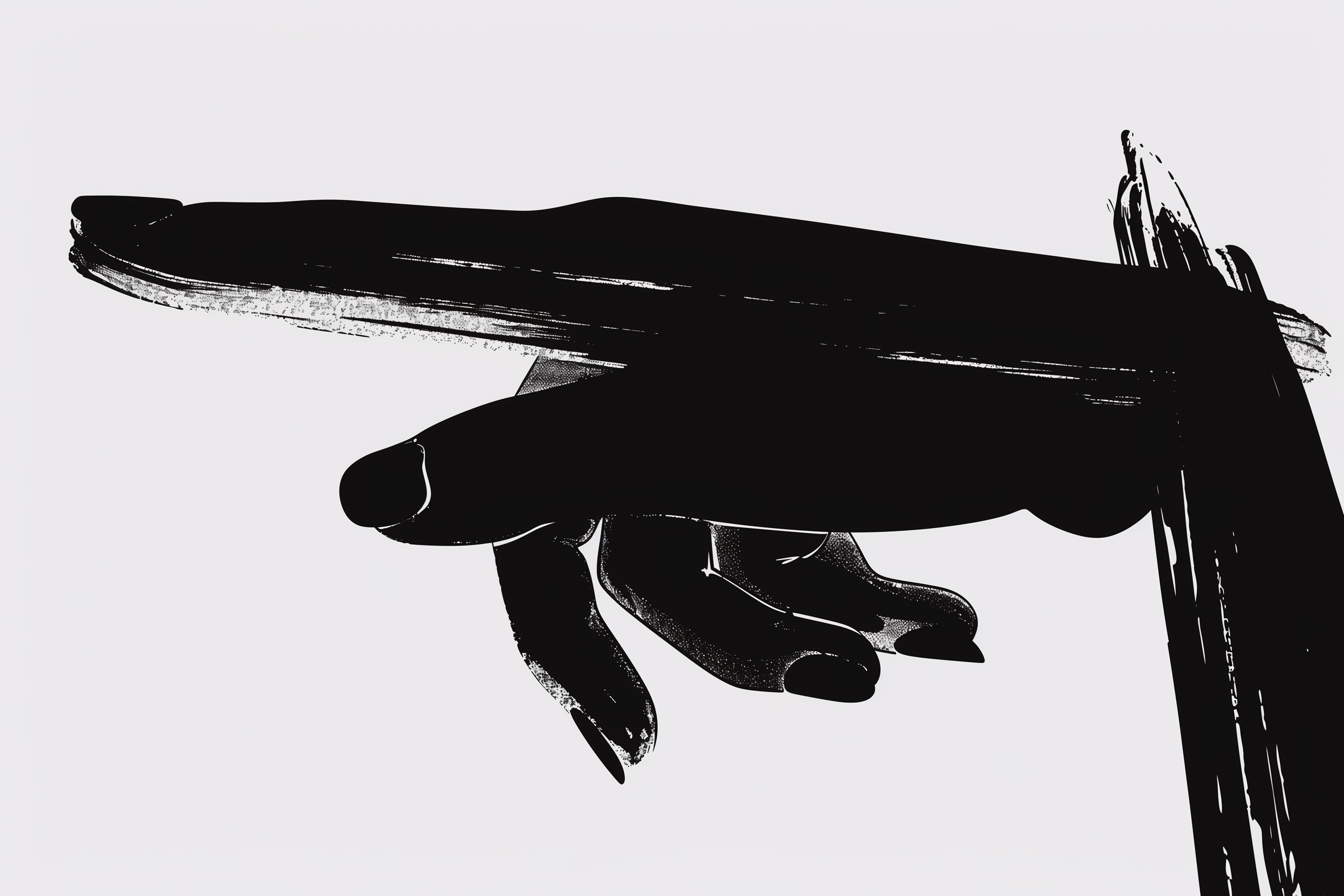 Abstract Hand Illustration Illustration on Lummi